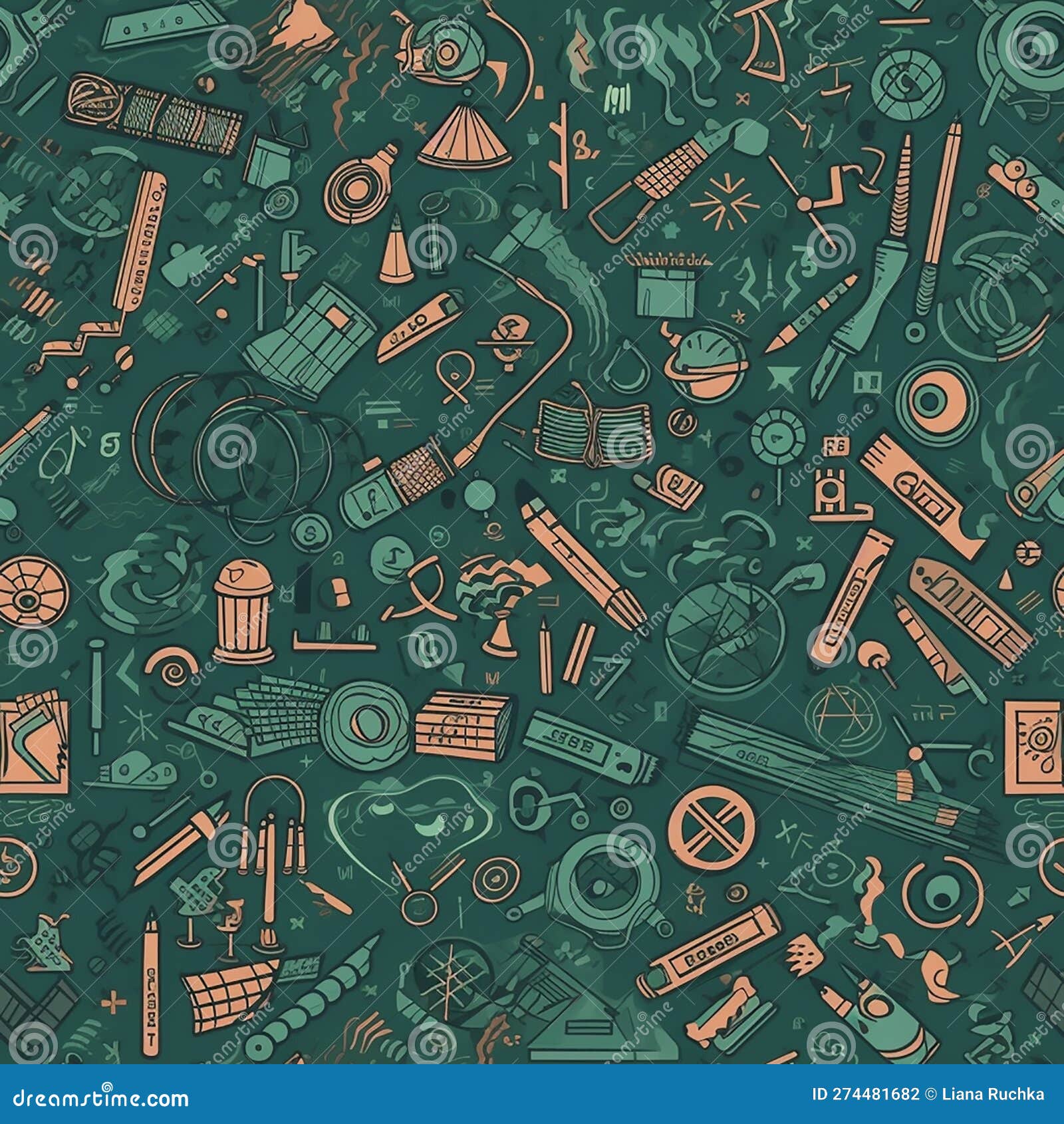 Tile, Concept of Education, School. Stock Illustration - Illustration ...