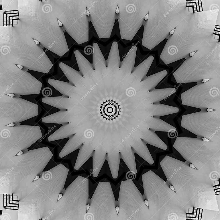 Complex Tile Design Pattern Created by Junaid Gandhi Stock Illustration ...