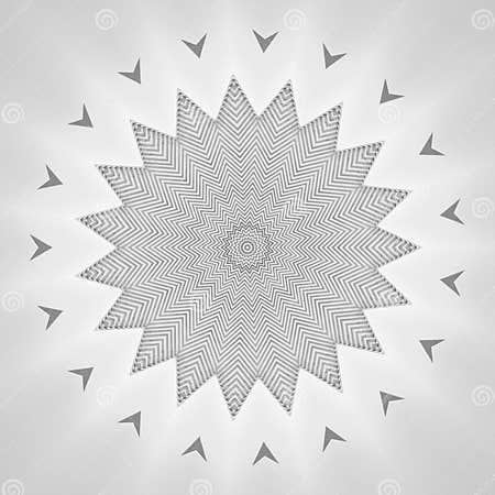 Complex Tile Design Pattern Created by Junaid Gandhi Stock Illustration ...