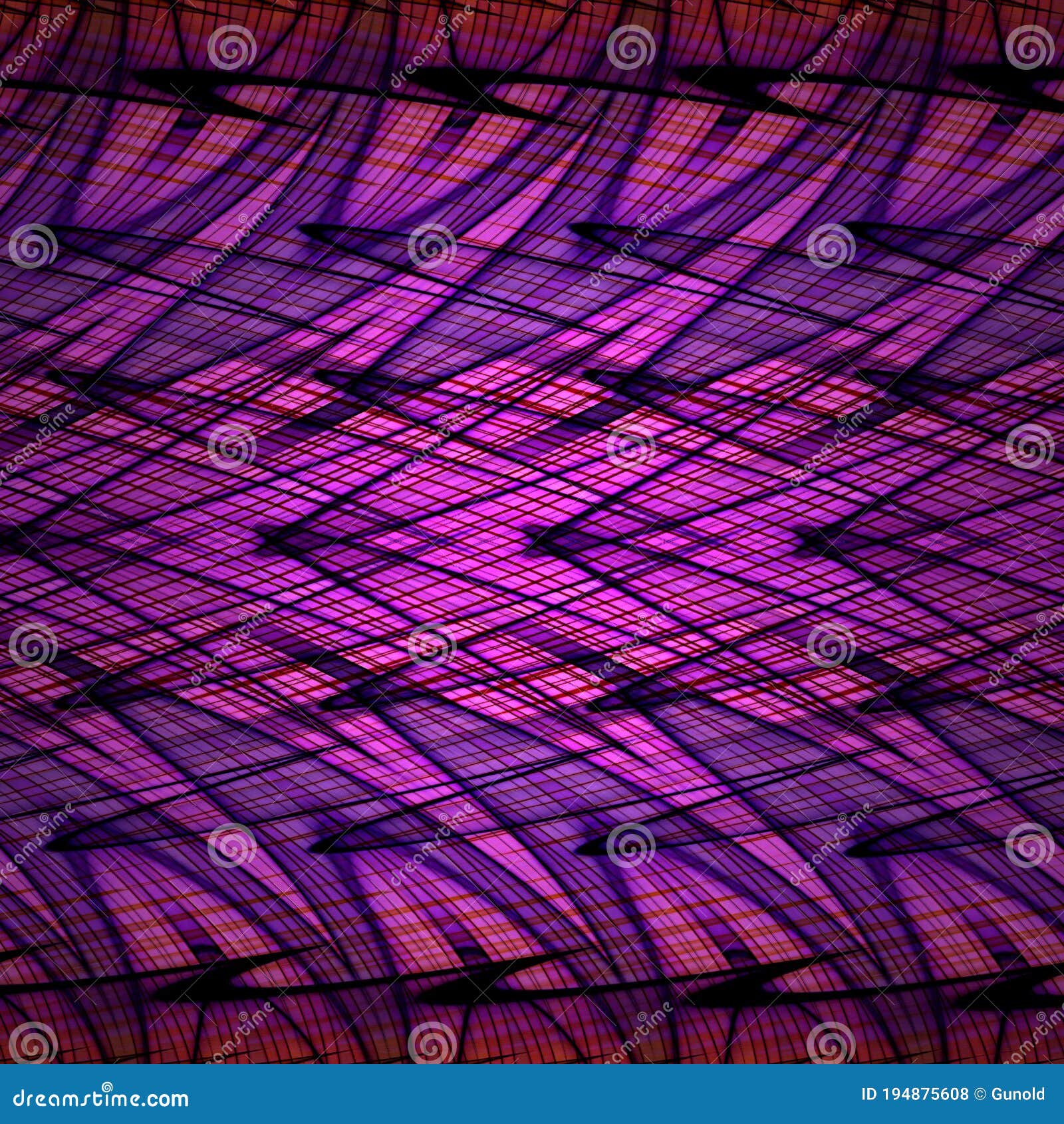 Abstract Waves of Pink Color Stock Illustration - Illustration of diary ...