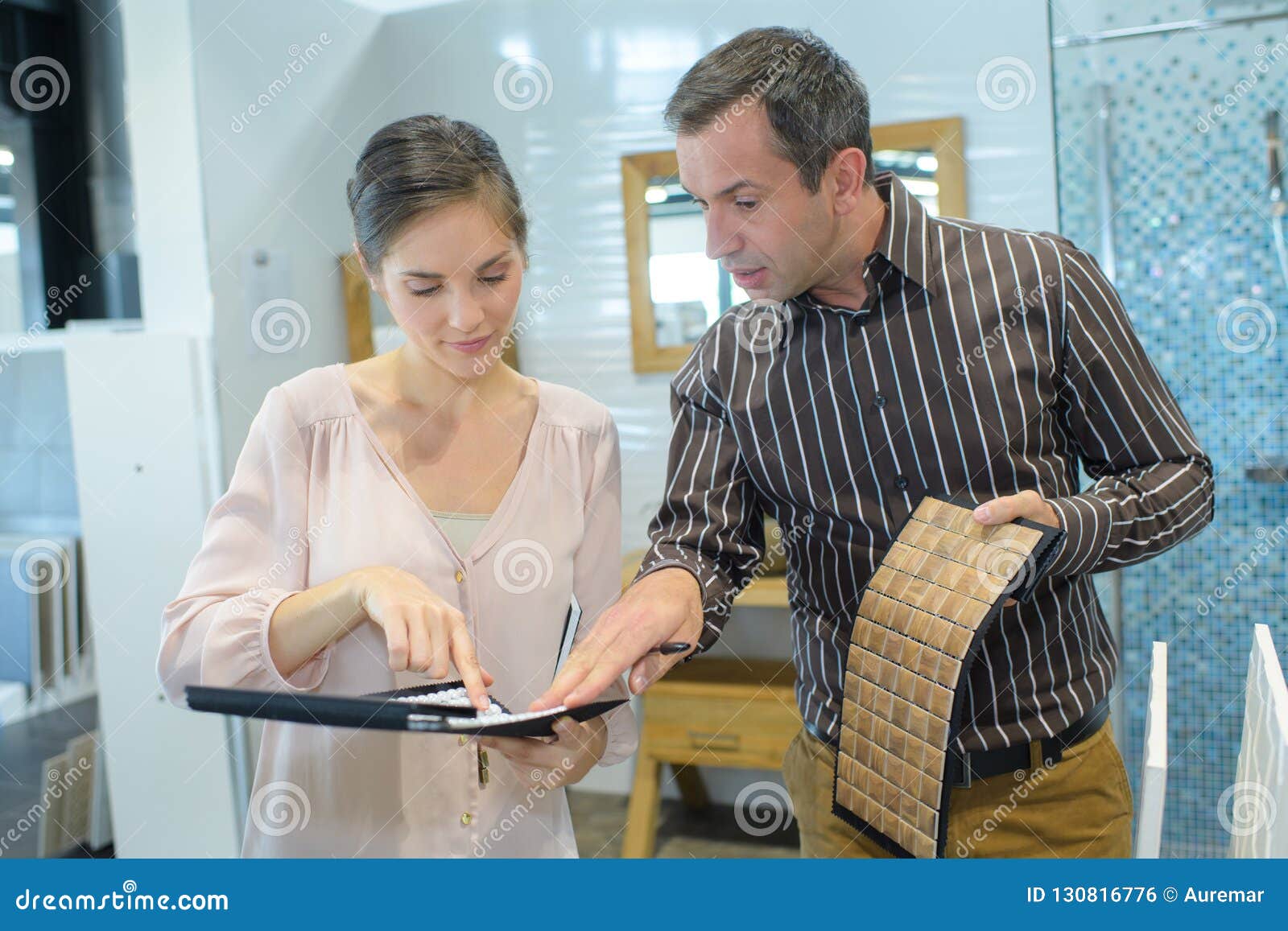 Tile and fixture shop stock photo. Image of brands, selection - 130816776