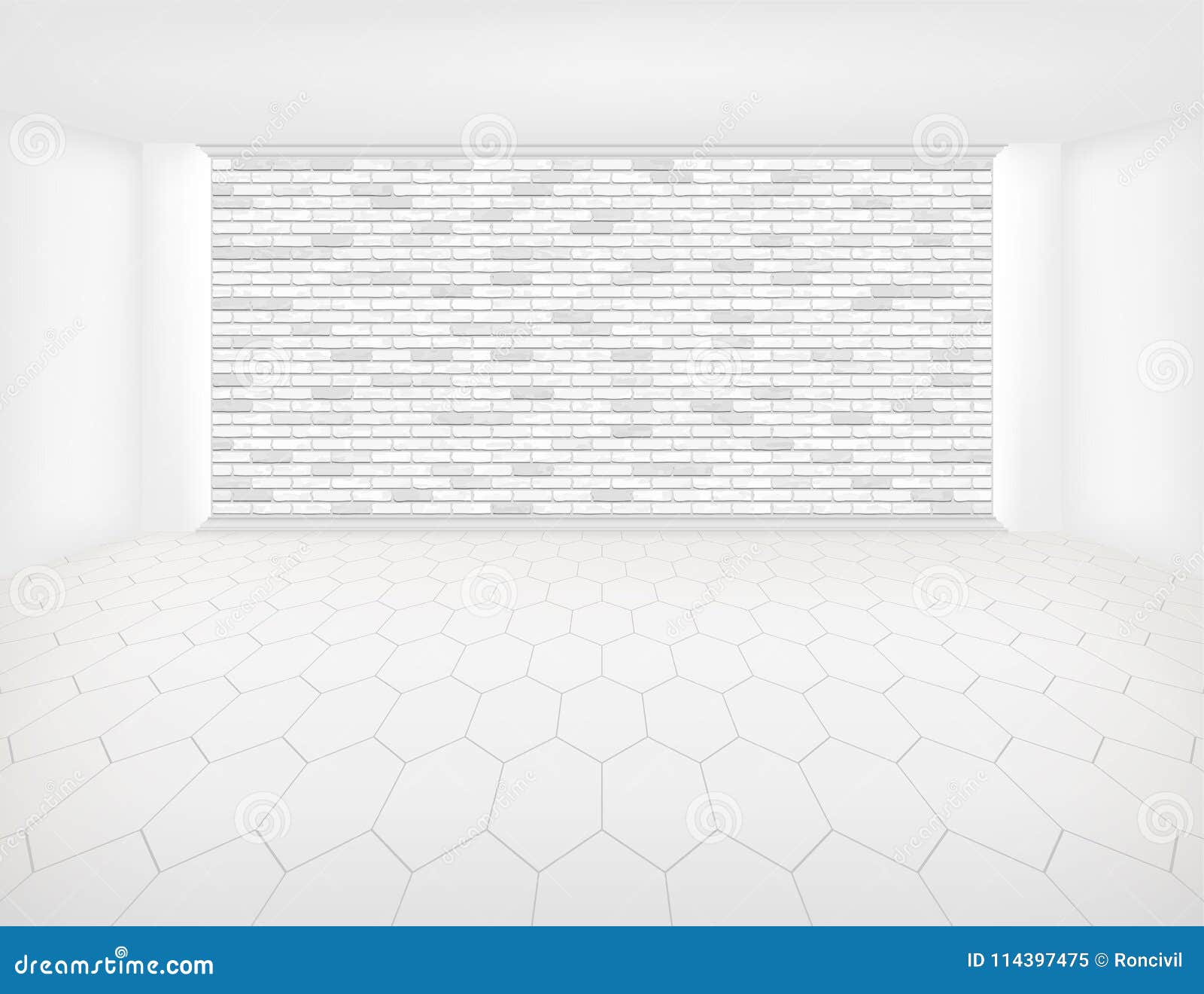 Tile floor background stock vector. Illustration of interior - 114397475