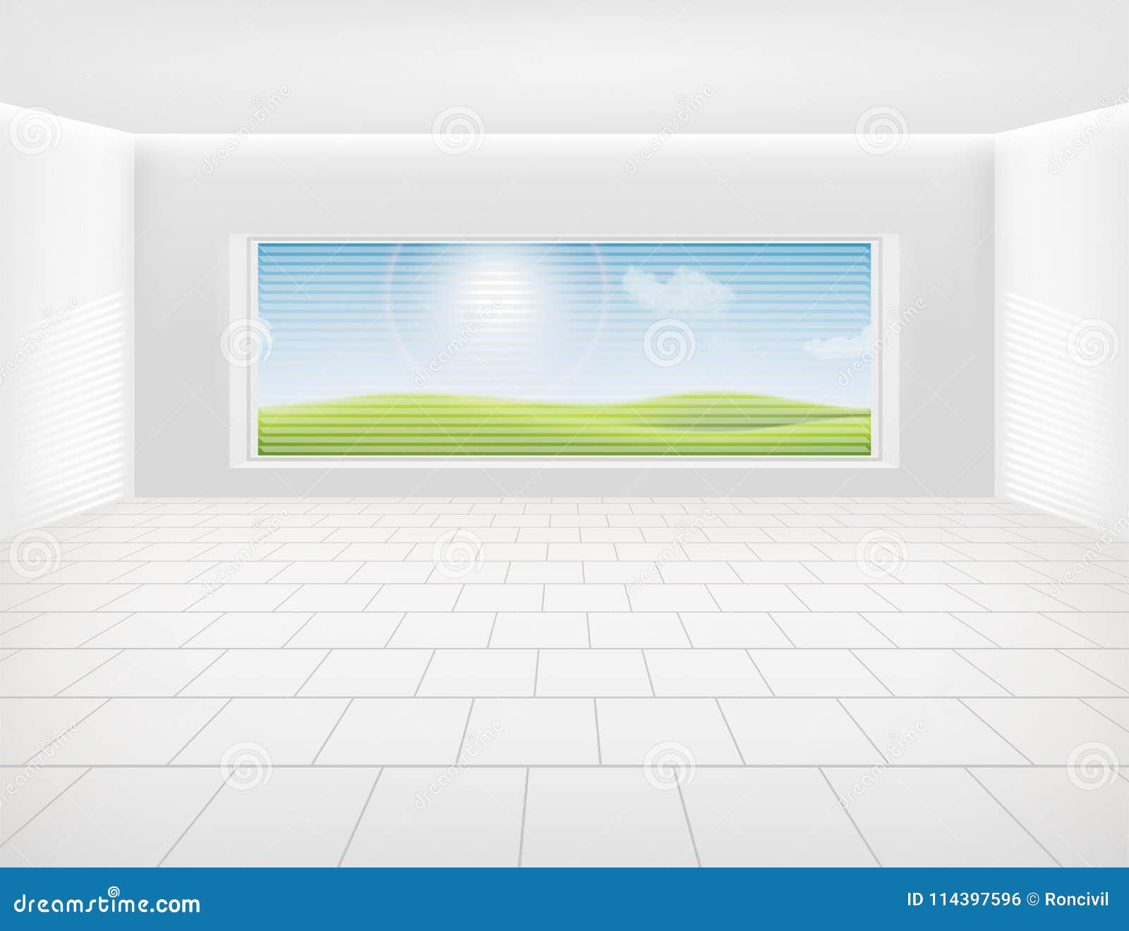 Tile floor background stock vector. Illustration of horizon - 114397596