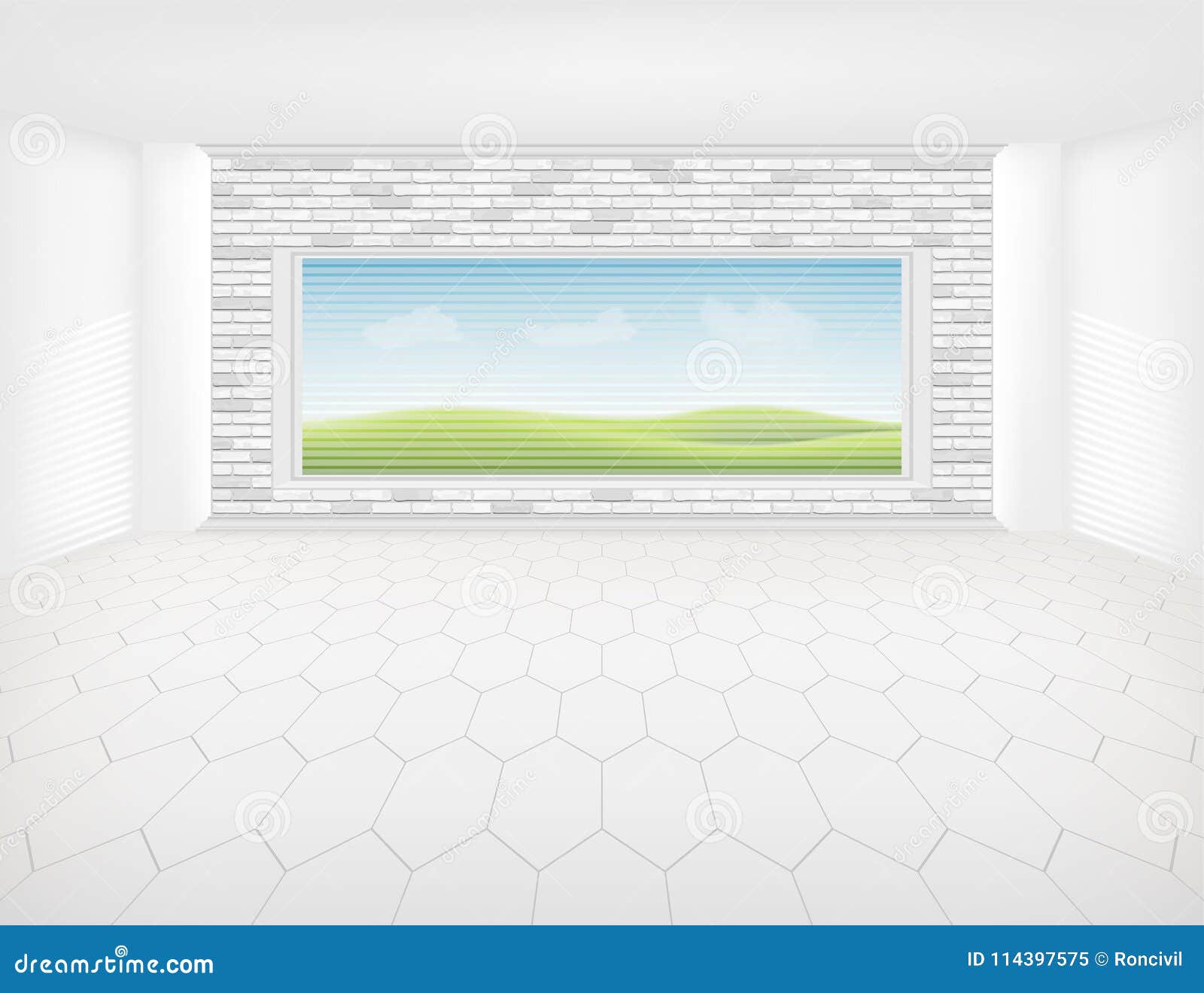 Tile floor background stock vector. Illustration of clean - 114397575
