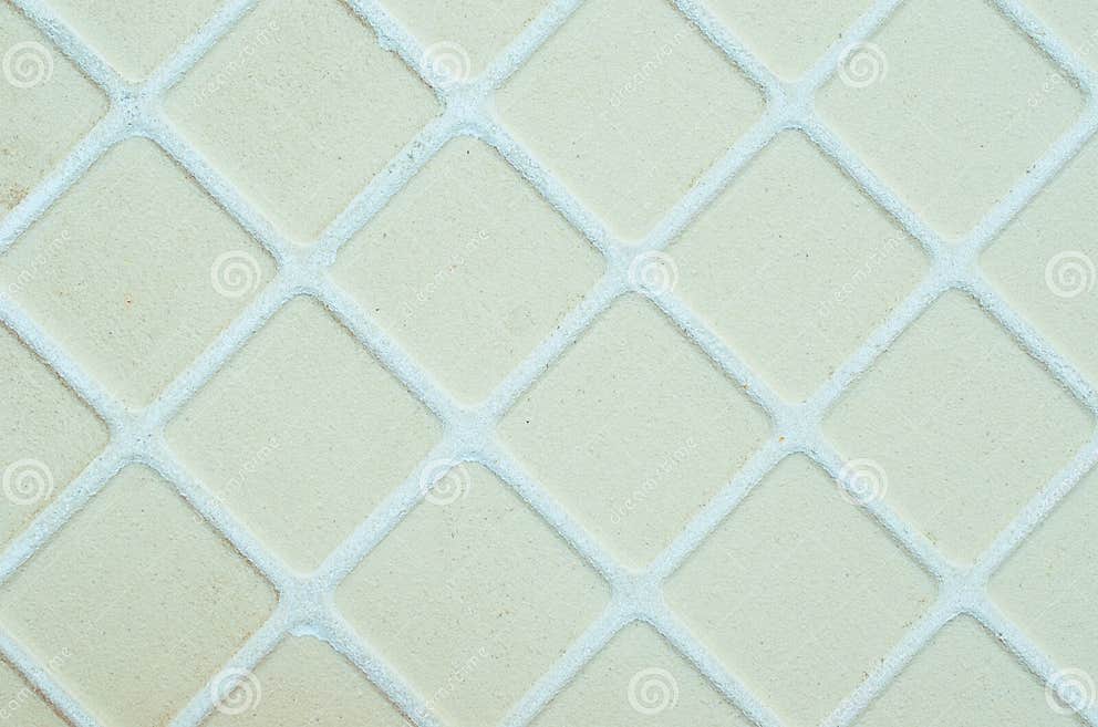 Tile Floor Tiles with a Pattern of Square Cells. Horizontal Format ...