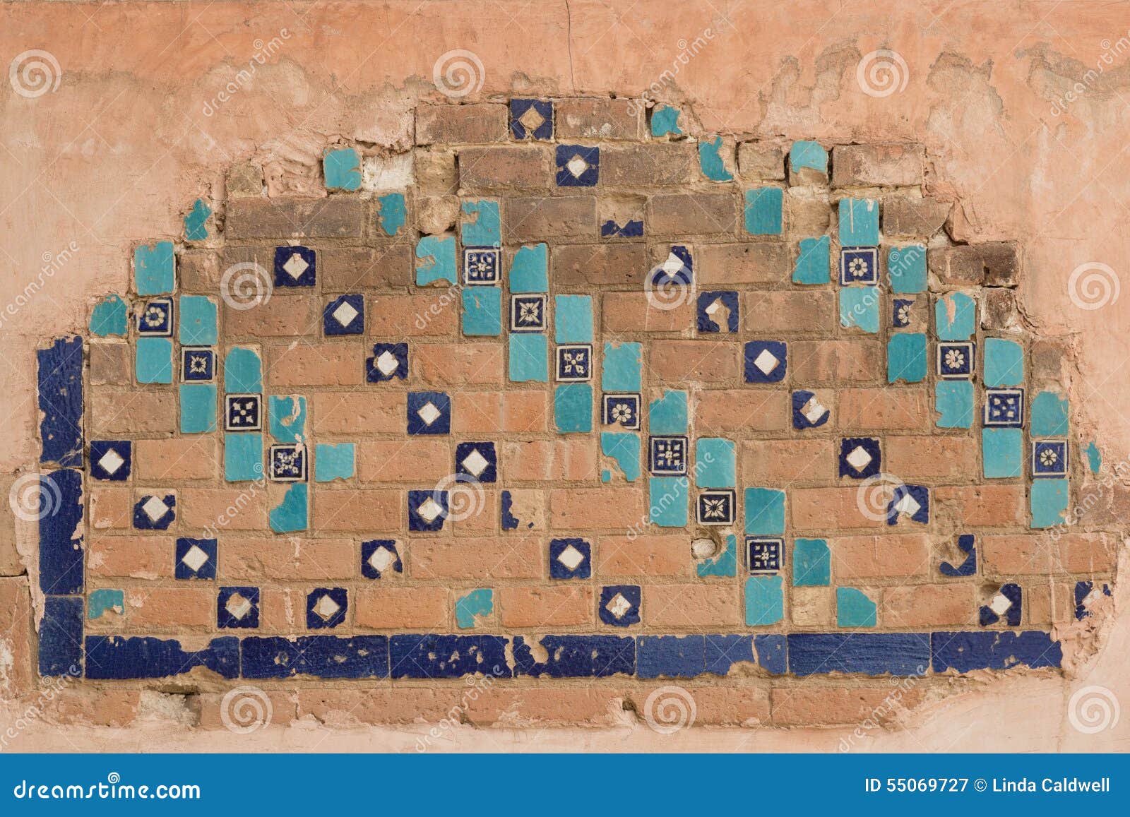 Tile fragment stock image. Image of brick, tile, design - 55069727
