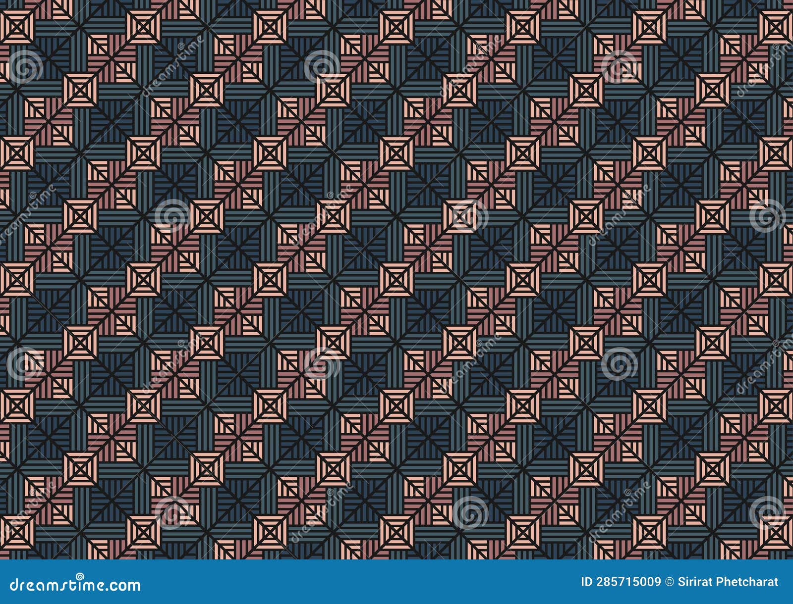 Tile Geometry Pattern Line Asian Culture Square Triangle Background ...