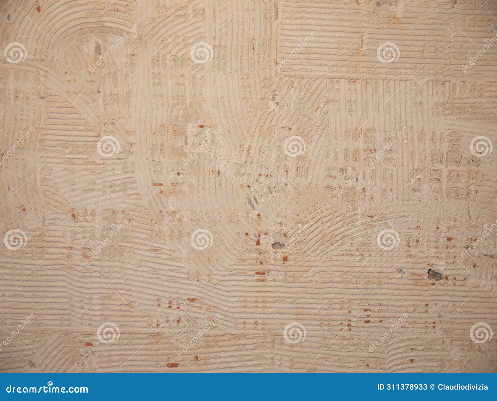 Tile glue marks on wall stock image. Image of backdrop - 311378933