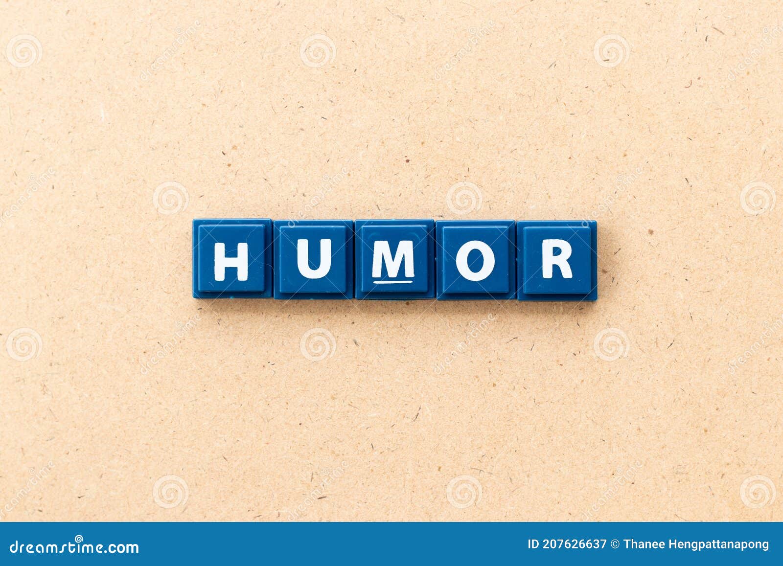 Word Humor Made With Wooden Letters Royalty-Free Stock Photo ...