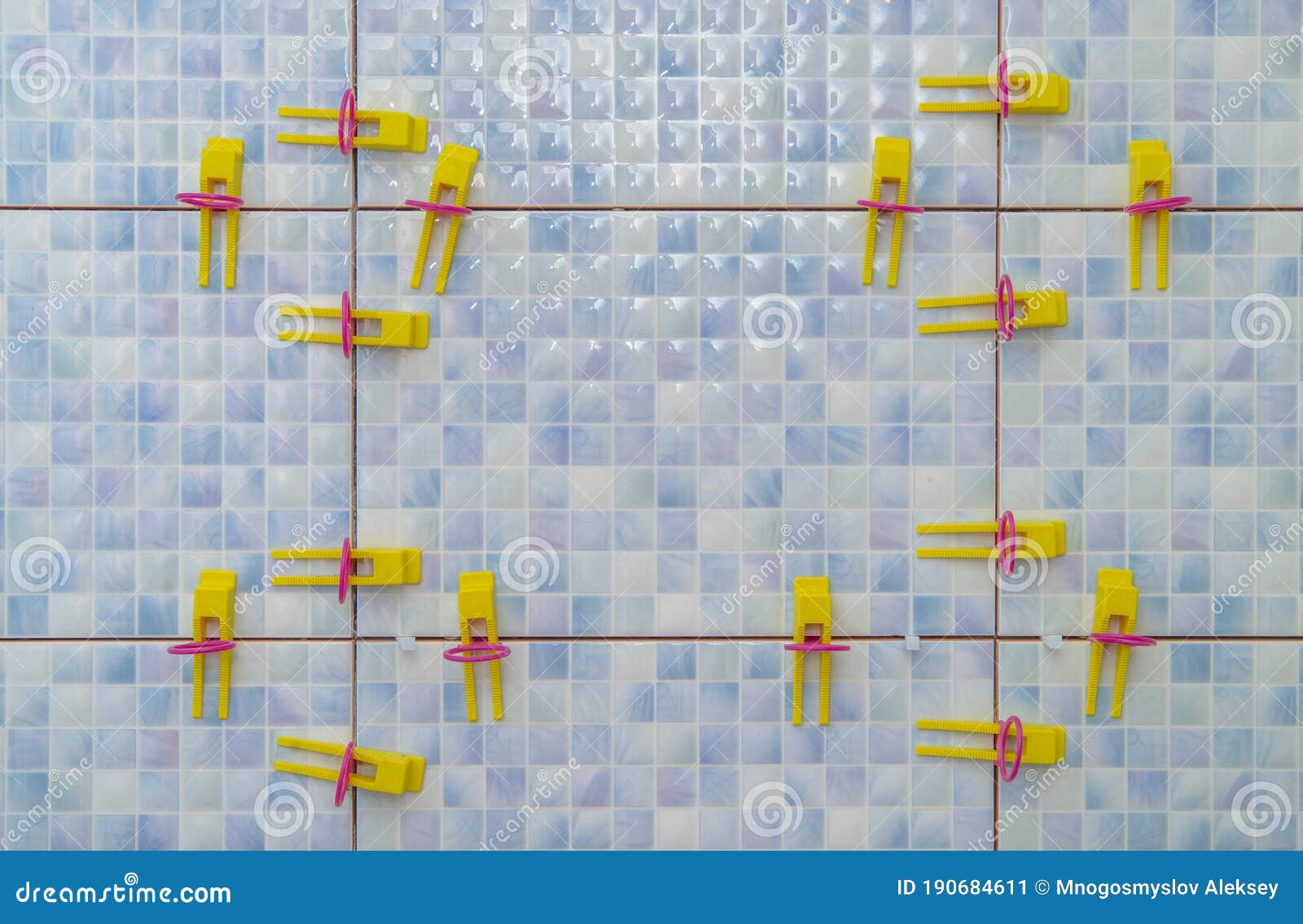 Tile Leveling Alignment System Stock Image - Image of home, equipment ...