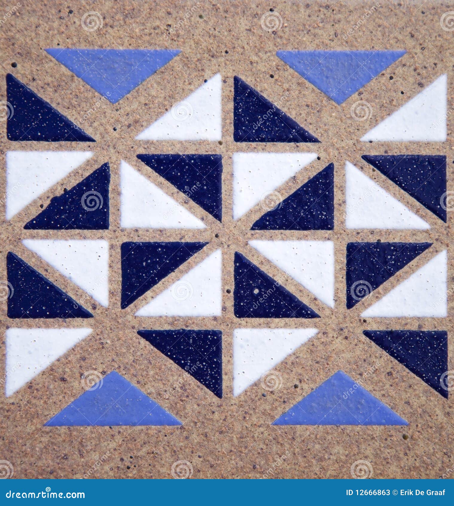 Tile motif stock image. Image of detail, ceramic, floor - 12666863