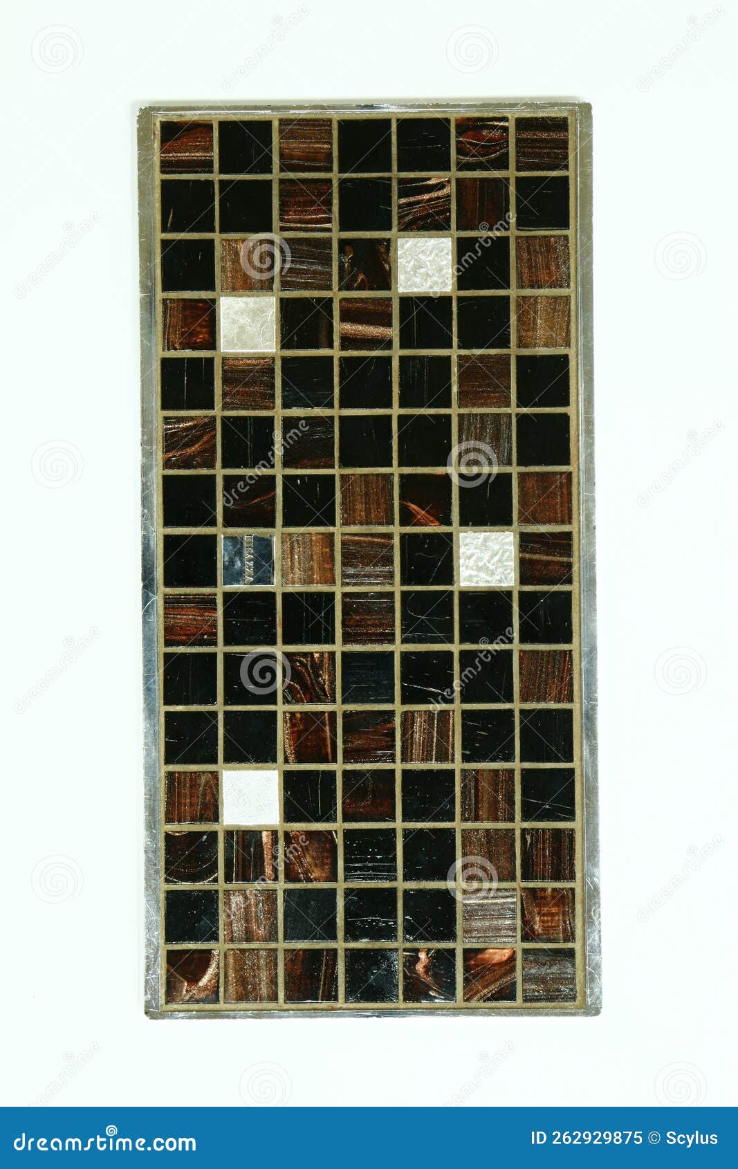 Tile Panel Top Shot Made of Multiple Small Tiles Squares Stock Image ...