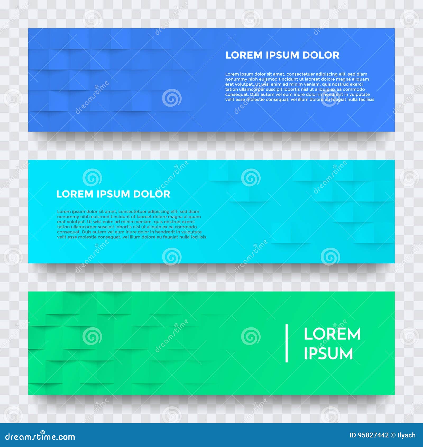 Tile Pattern Background for Vector Web Banner or Flyer Design Template ...