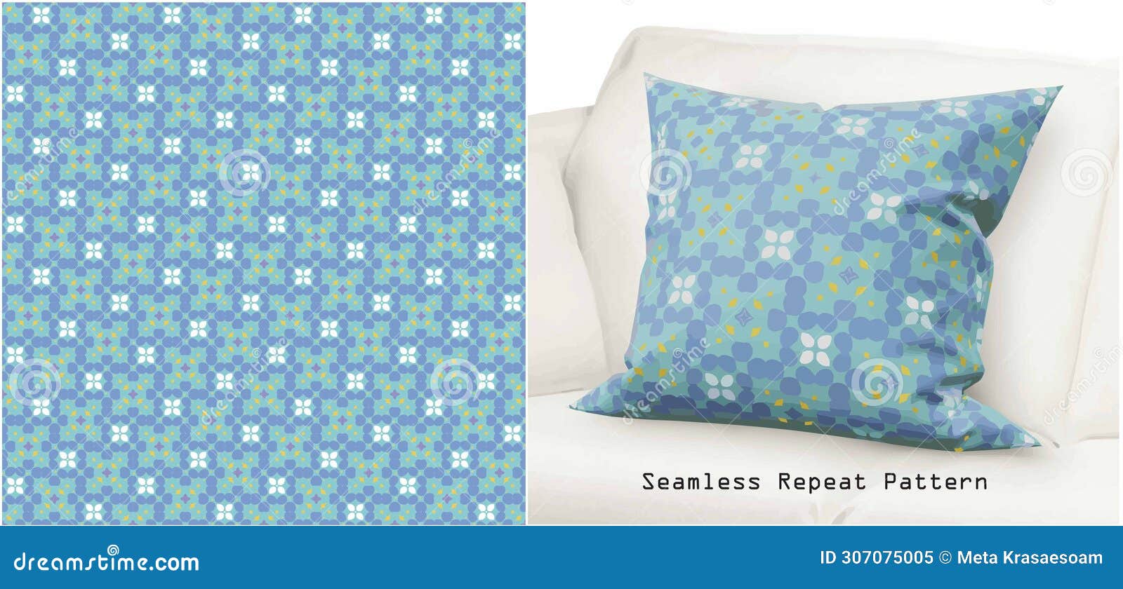 Fabric Pattern, Seamless Repeat Pattern Texture Surface for Cushion ...