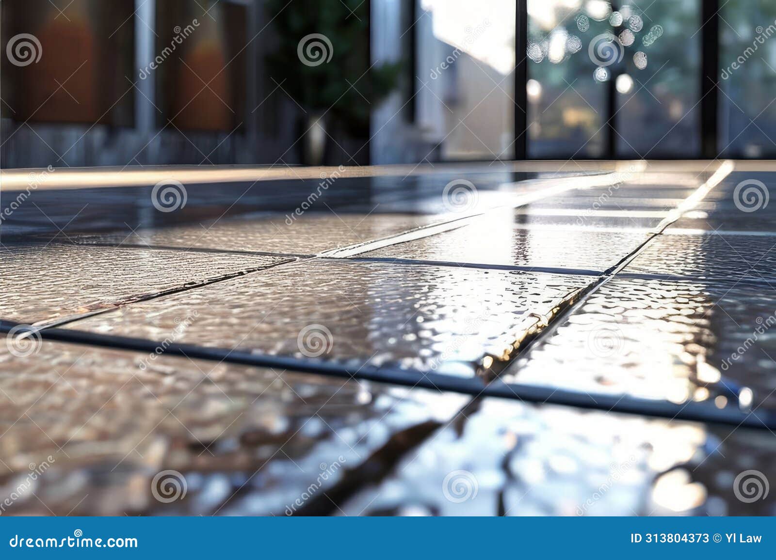 Through Tile Patterns on a Tile Floor or Walkway Stock Illustration ...