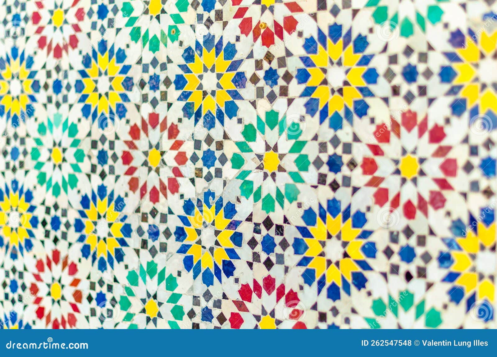 Tile with Repeating Geometric Pattern Stock Illustration - Illustration ...