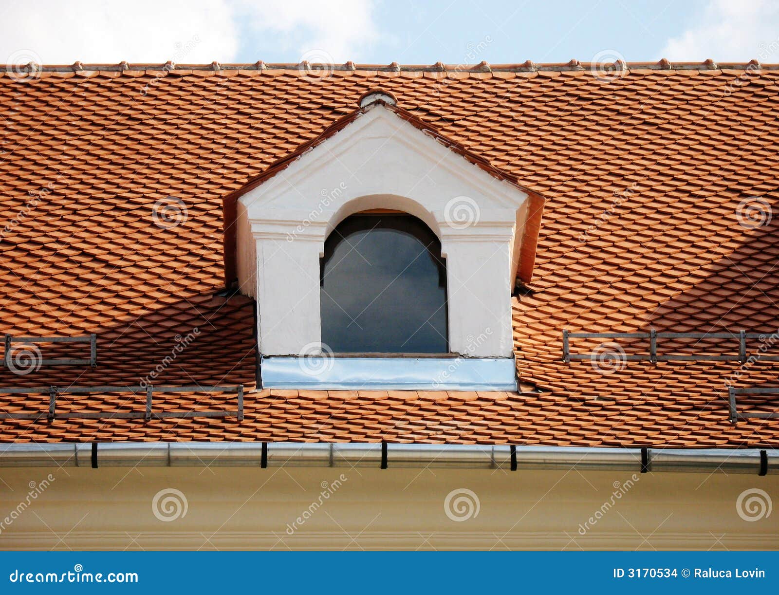 Tile roof stock photo. Image of exterior, brown, daylight - 3170534