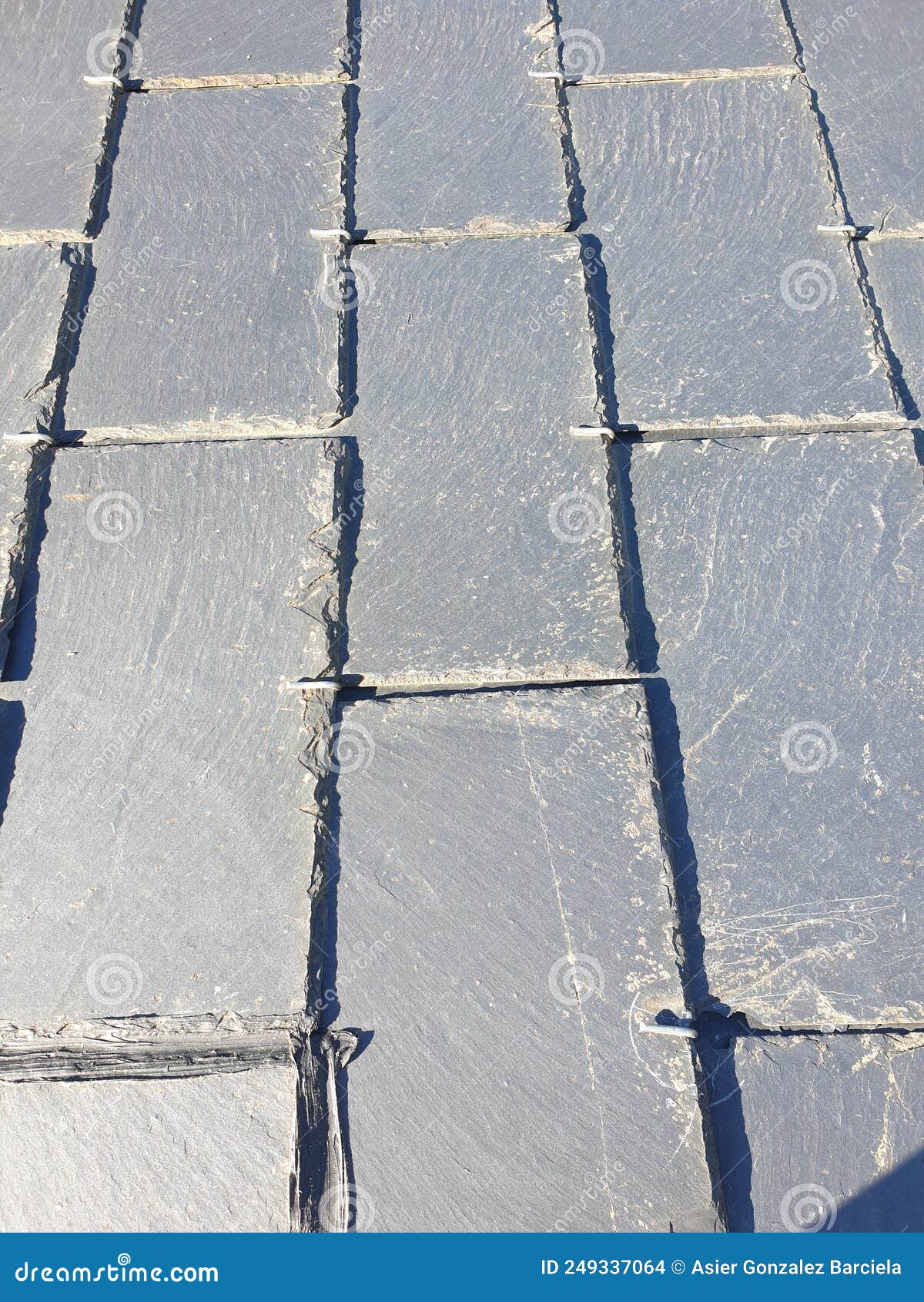 Tile Roof from Top View, Texture Background. Stock Photo - Image of ...