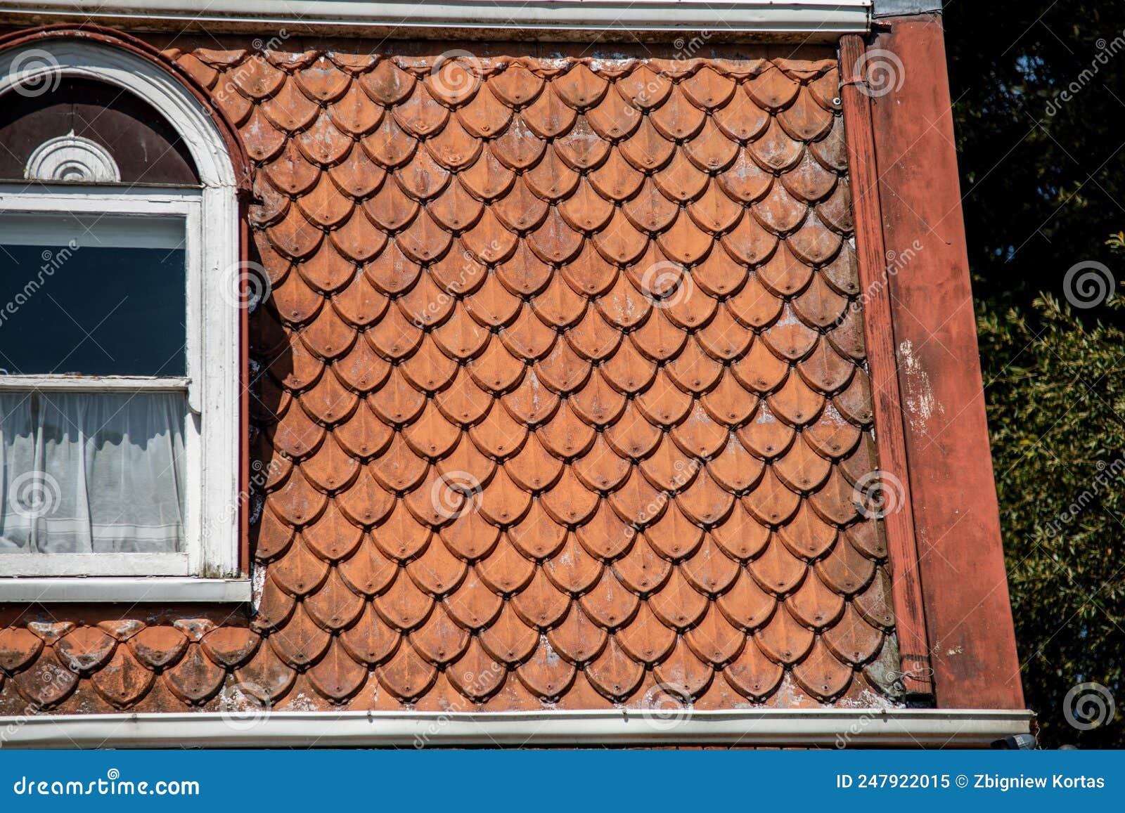 Tiled roof stock image. Image of estate, housing, detail - 247922015
