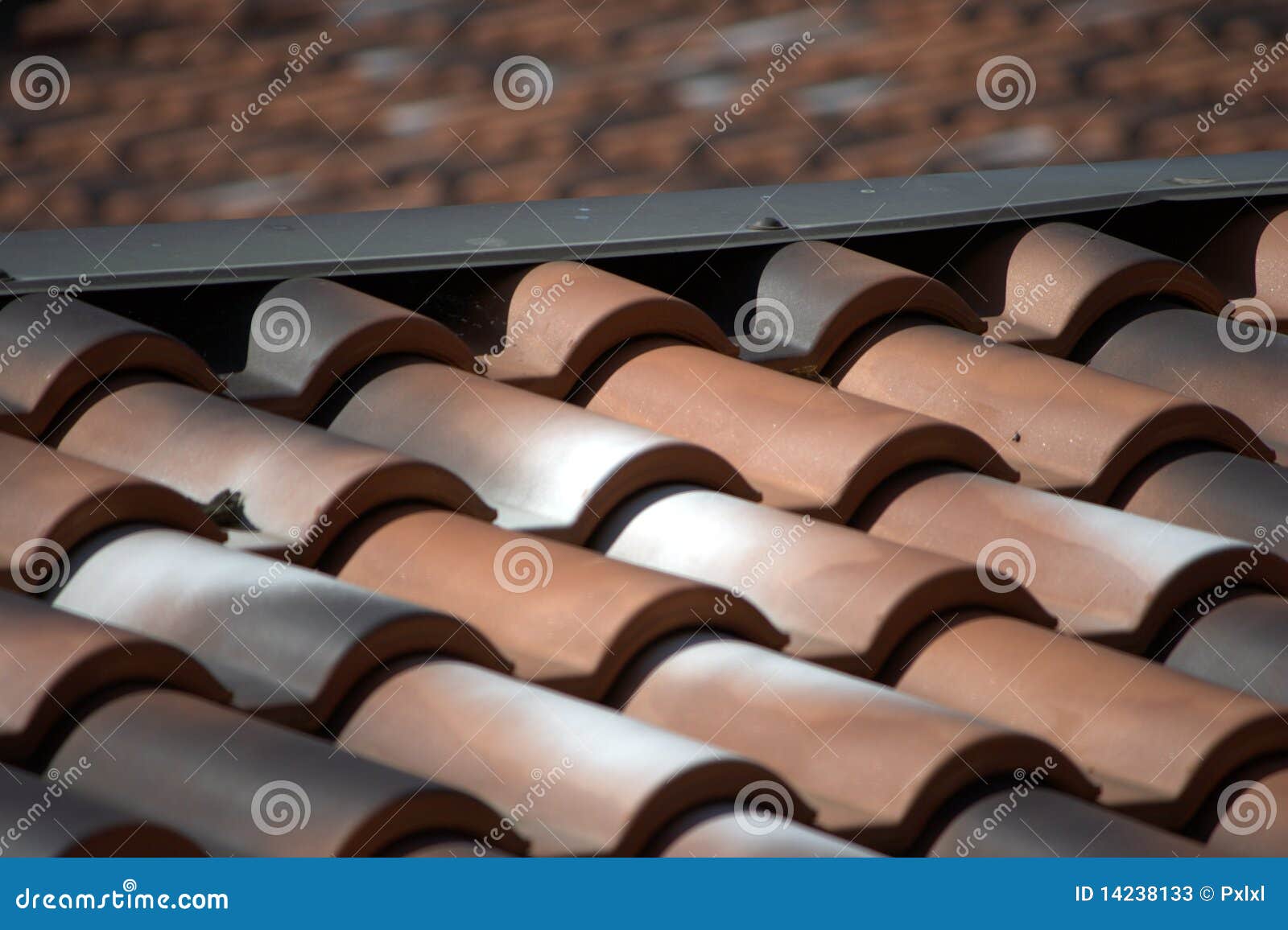 Tile roofs angle stock image. Image of arrangement, structure - 14238133