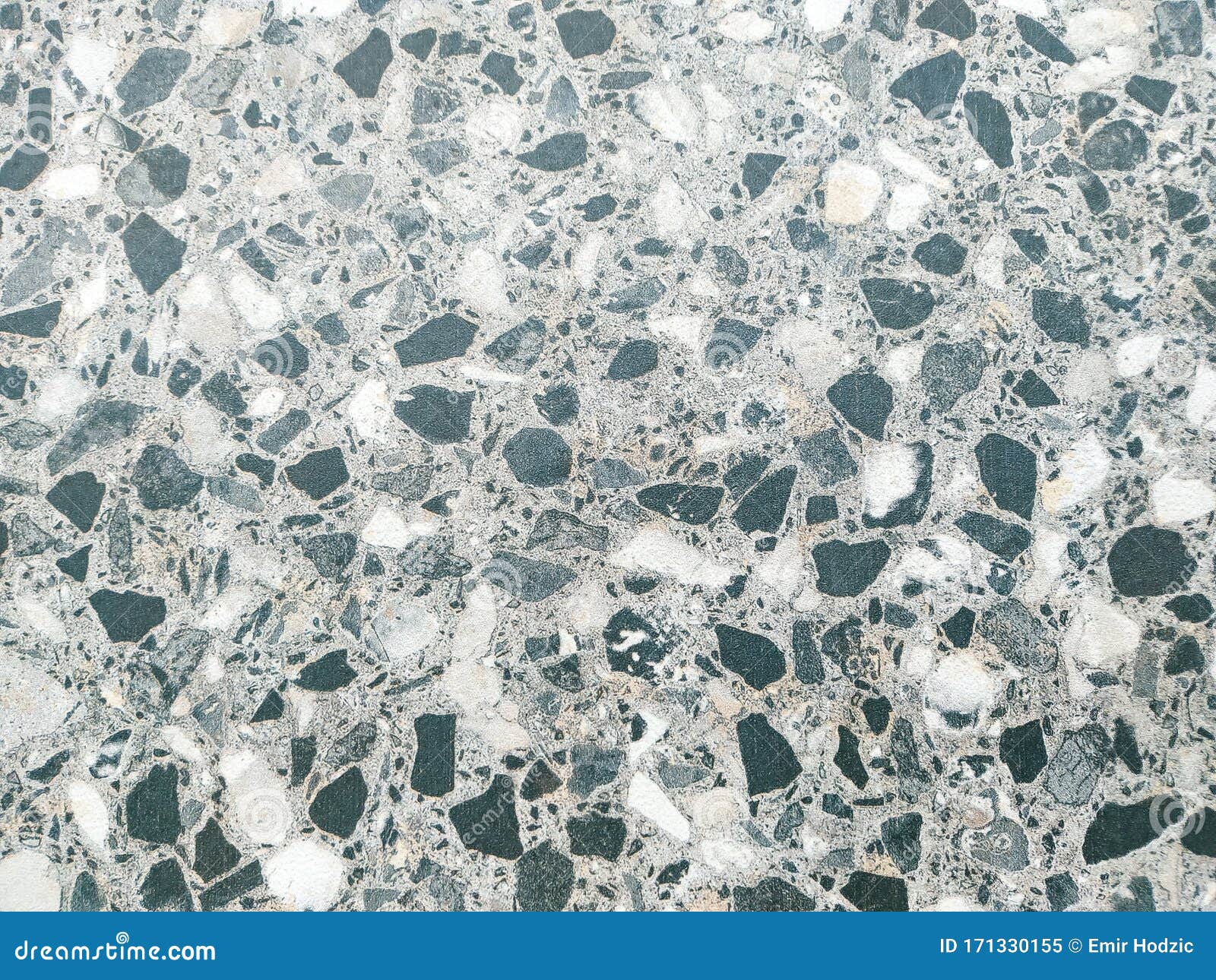 Tile Sample Looking Like Tiny Pieces of Rocks and Stones are Glued ...