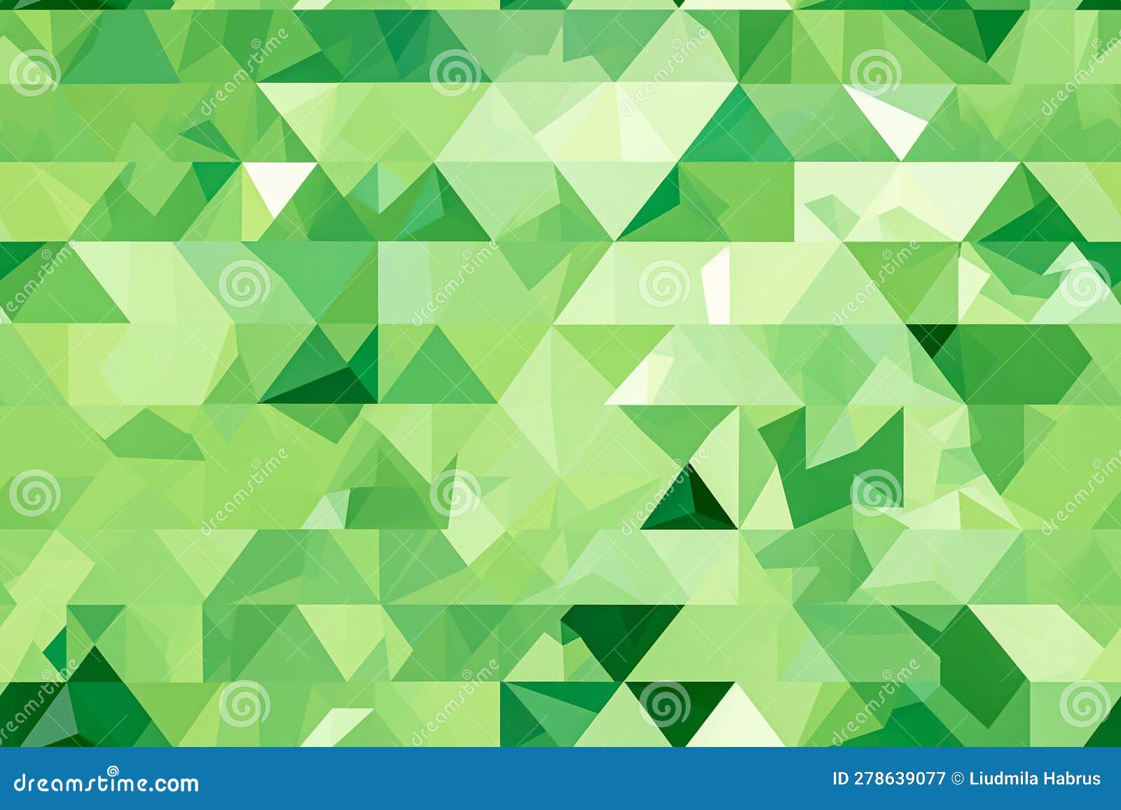 Tile. Seamless Abstract Background with Green Triangles Stock ...