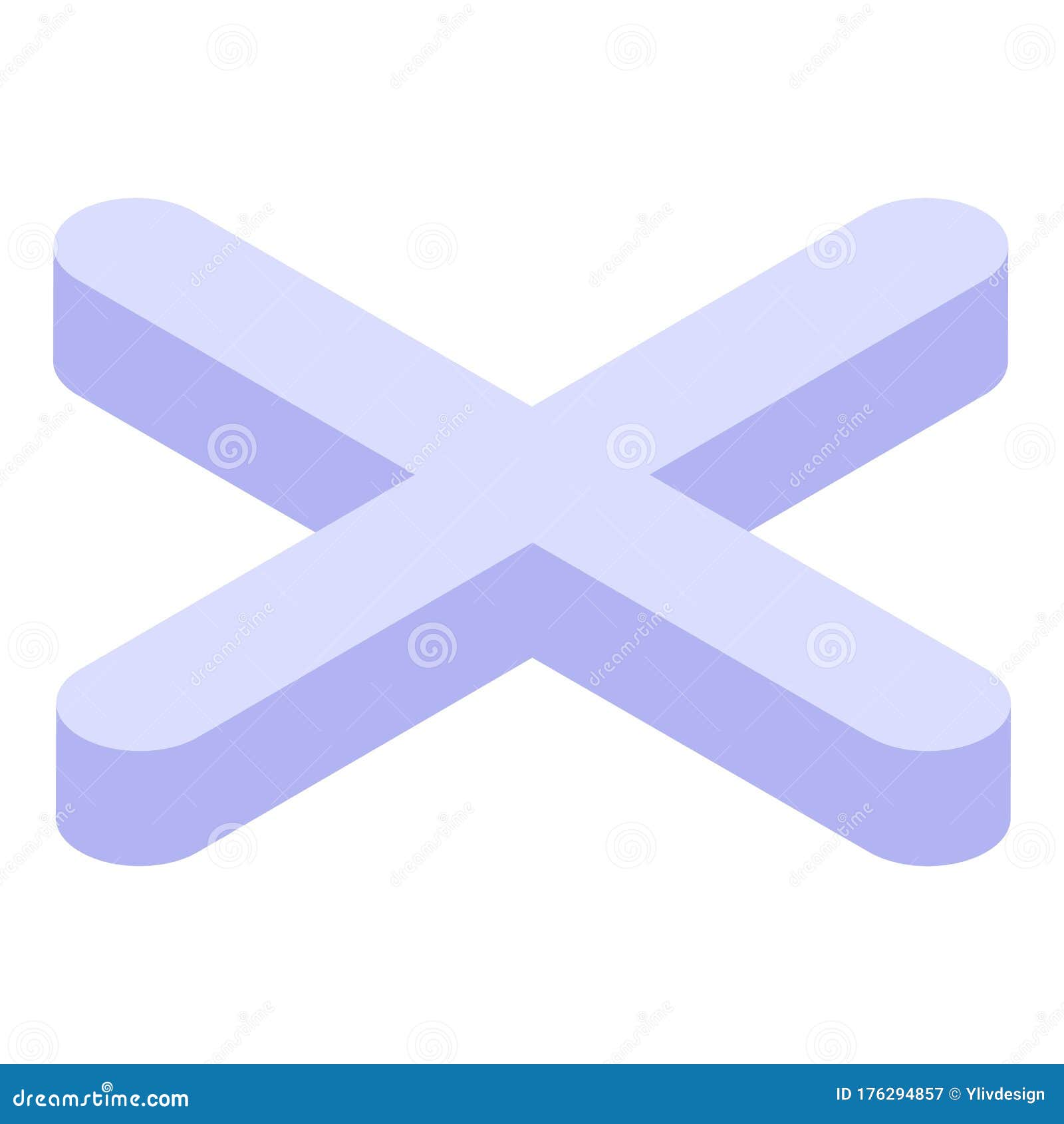 Tile Spacer Icon, Isometric Style Stock Vector - Illustration of ...