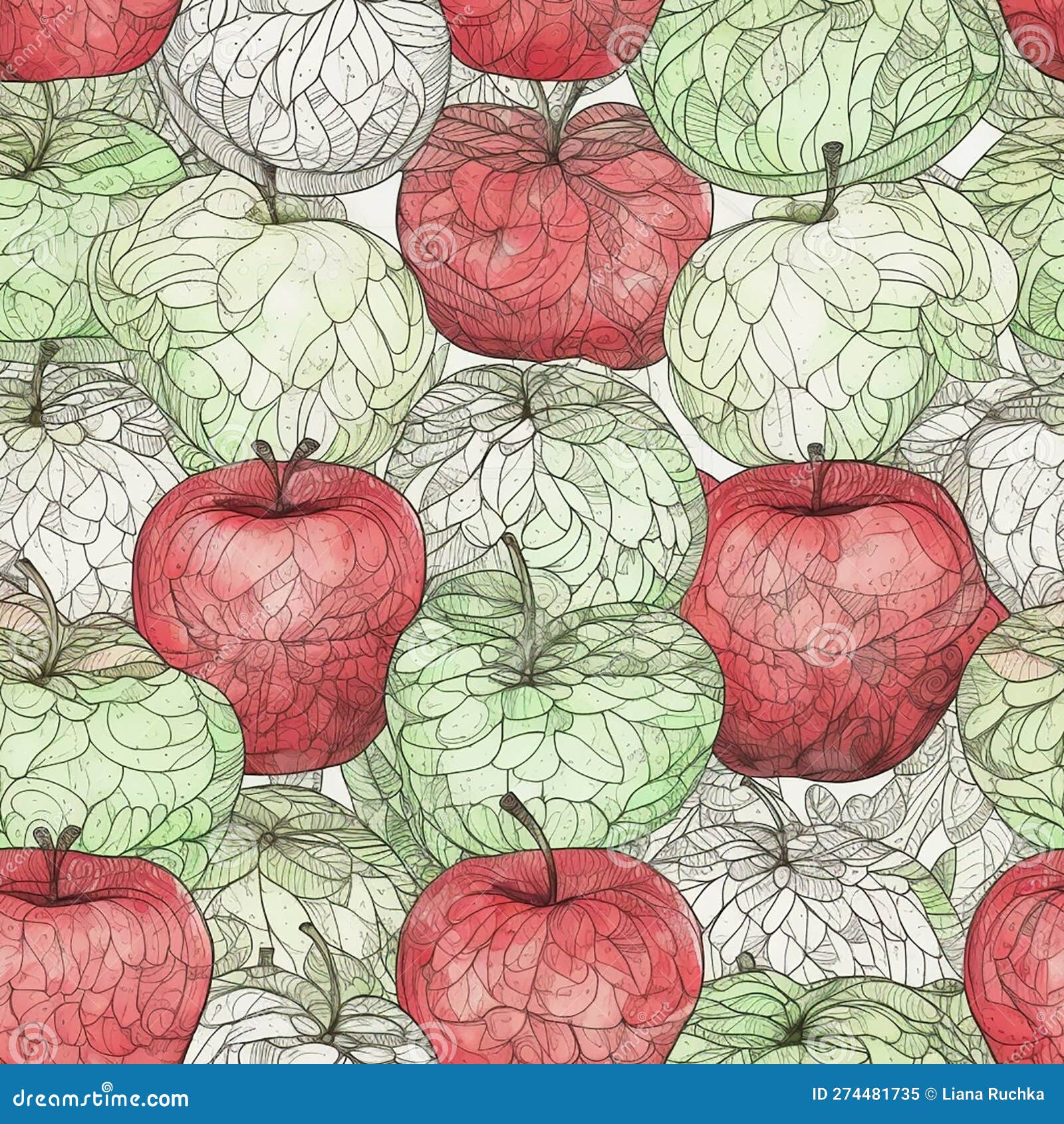 Tile, spring concept stock illustration. Illustration of apples - 274481735