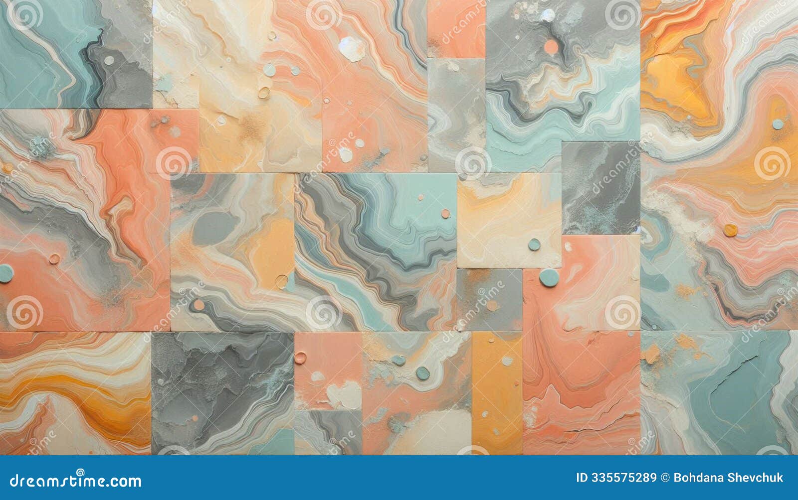 Tile Texture. Pastel Tile on the Wall Stock Illustration - Illustration ...