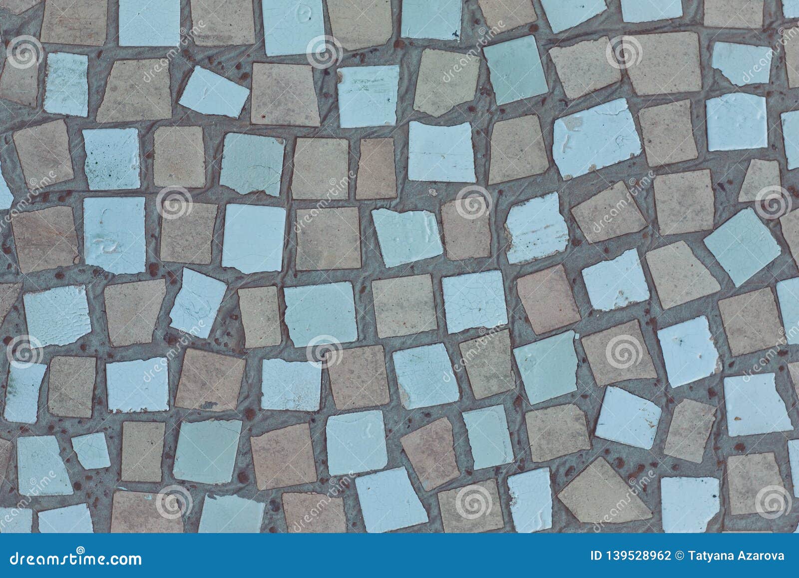 Mosaic Tessellation Texture On The Floor Stock Photography ...