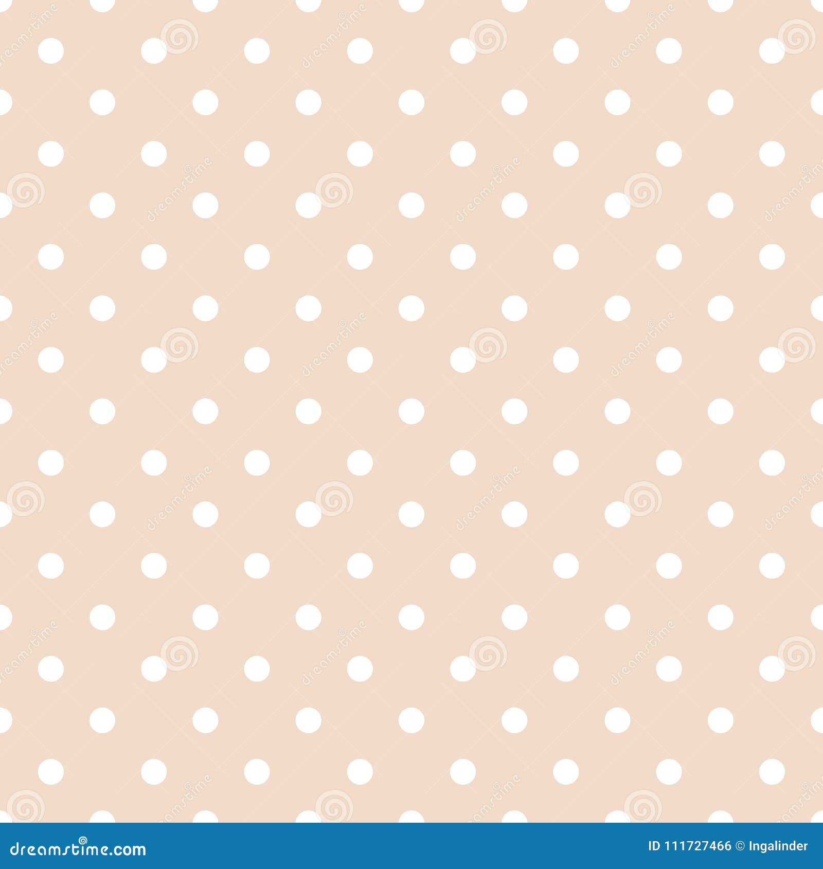Tile Vector Pattern with White Polka Dots on Pastel Pink Background ... Tile Vector Pattern with White Polka Dots on Pastel Pink Background ...