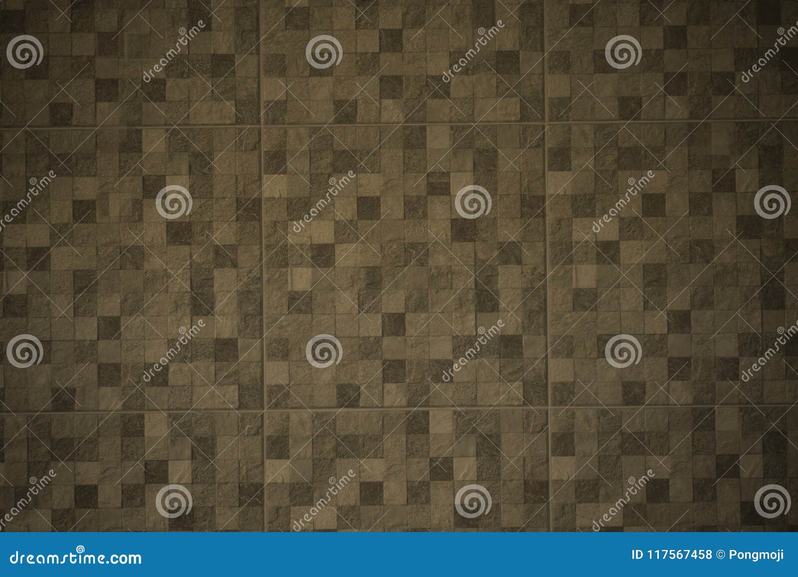 Tile Wall Texture , Process in Vintage Style Stock Photo - Image of ...