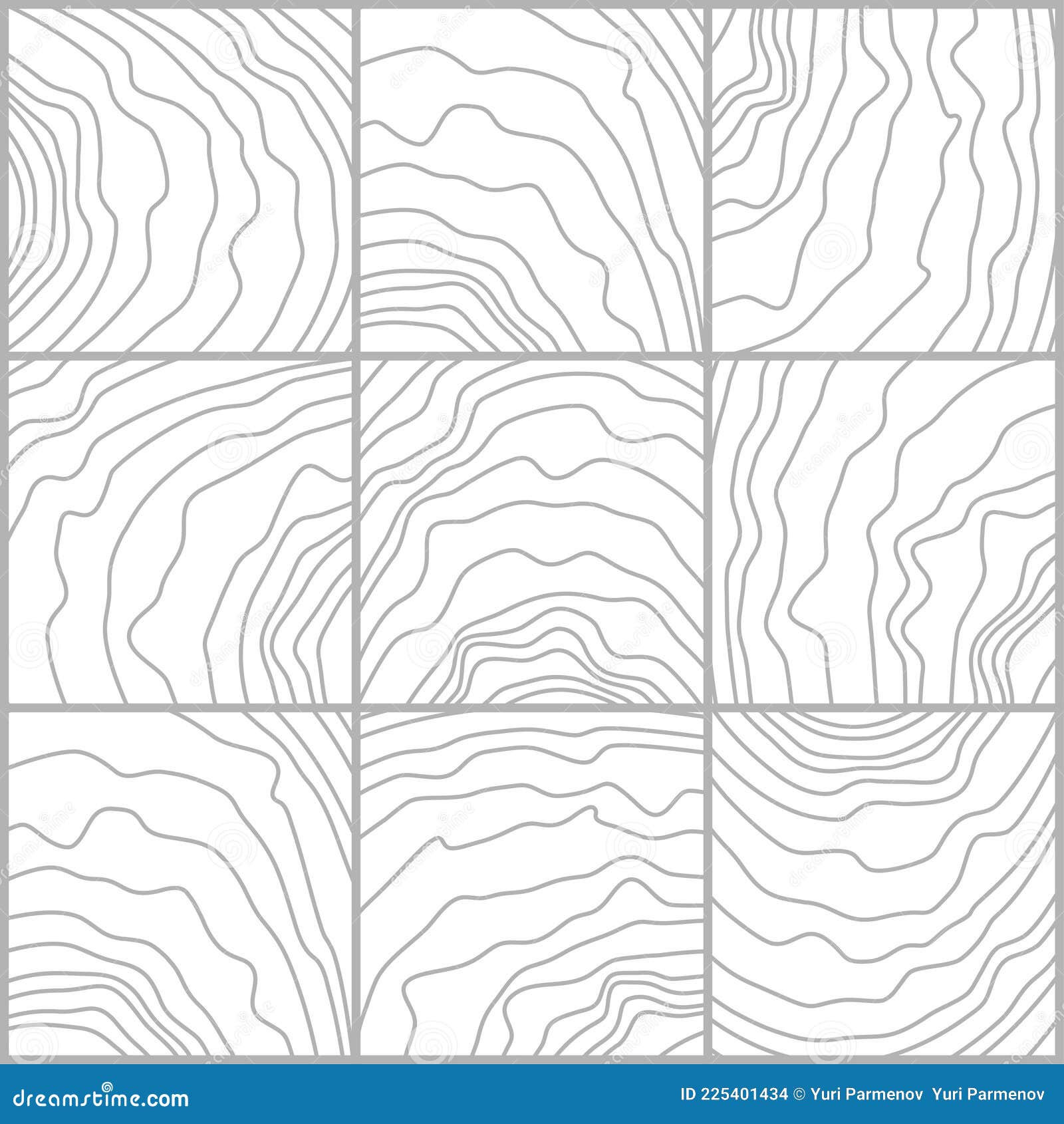 Tile Wave Pattern, Composite Texture, Floor Element for Plans or ...