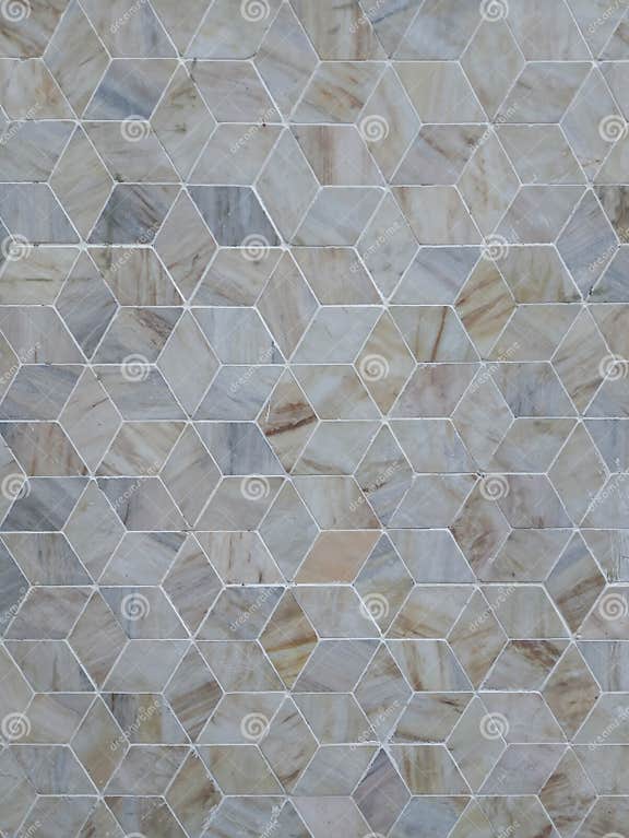 Tileable Pattern of Natural Stone with Hexagonal Shapes As Background ...