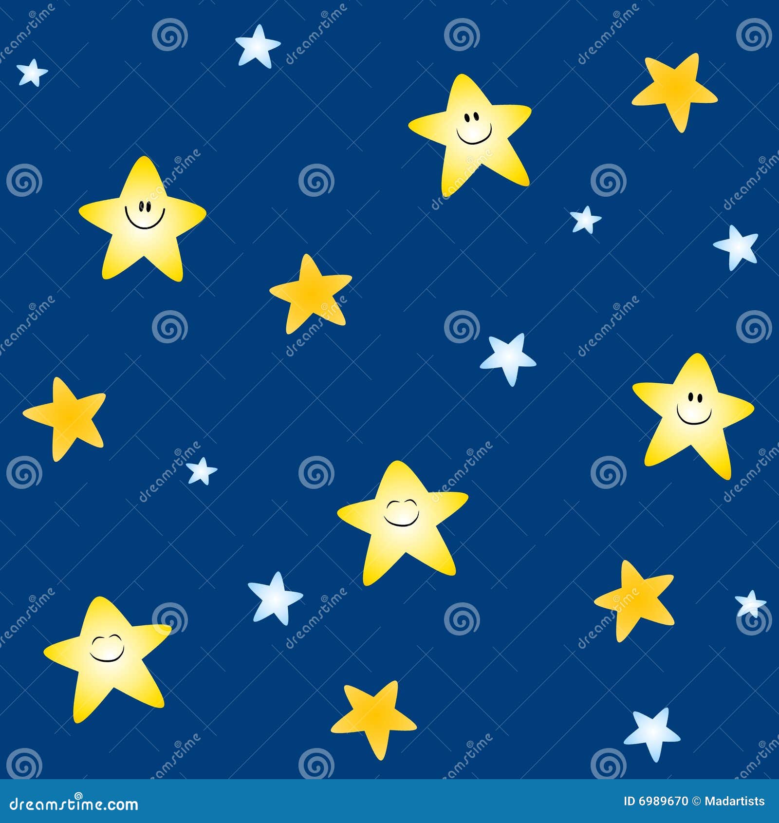 Stars Tileable Background Stock Illustrations – 909 Stars Tileable ...