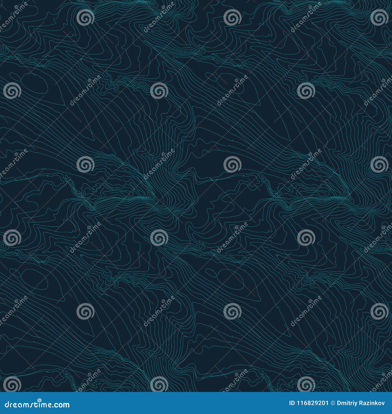 Tileable Topographic Map Background Concept With Space For Your Copy ...