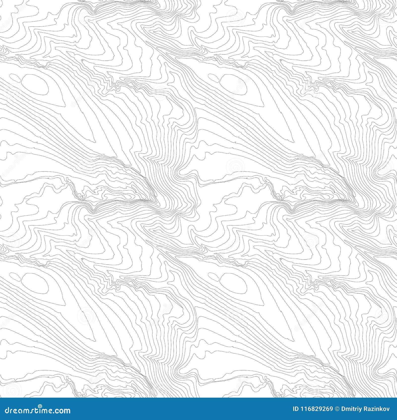 Tileable Topographic Map Background Concept with Space for Your Copy ...