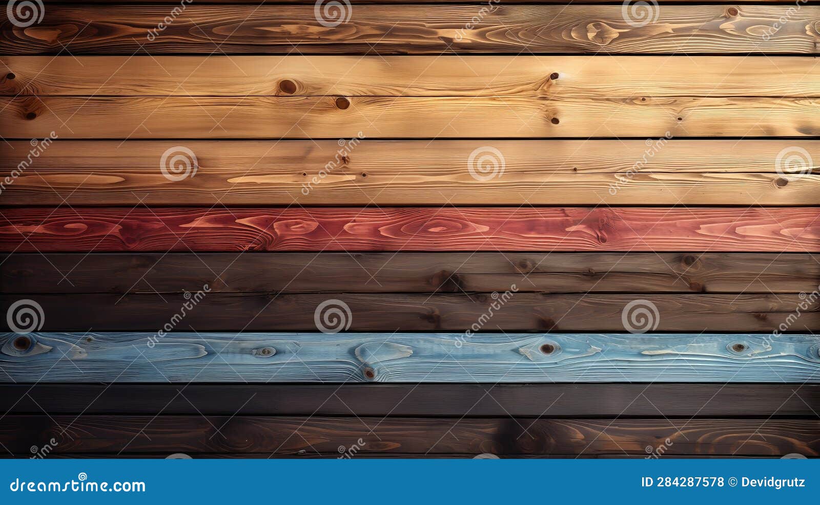 Tileable Wood Backgrounds. Generative AI. Stock Illustration ...