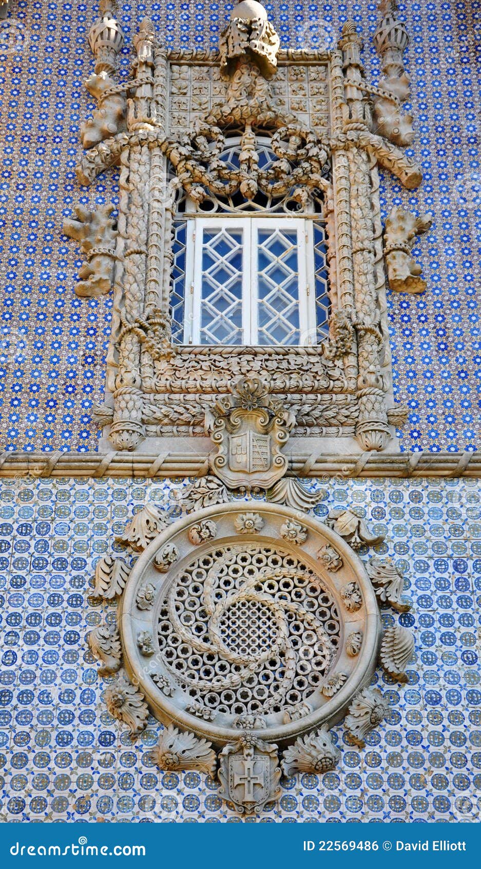 Tiled building stock photo. Image of castle, colorful - 22569486