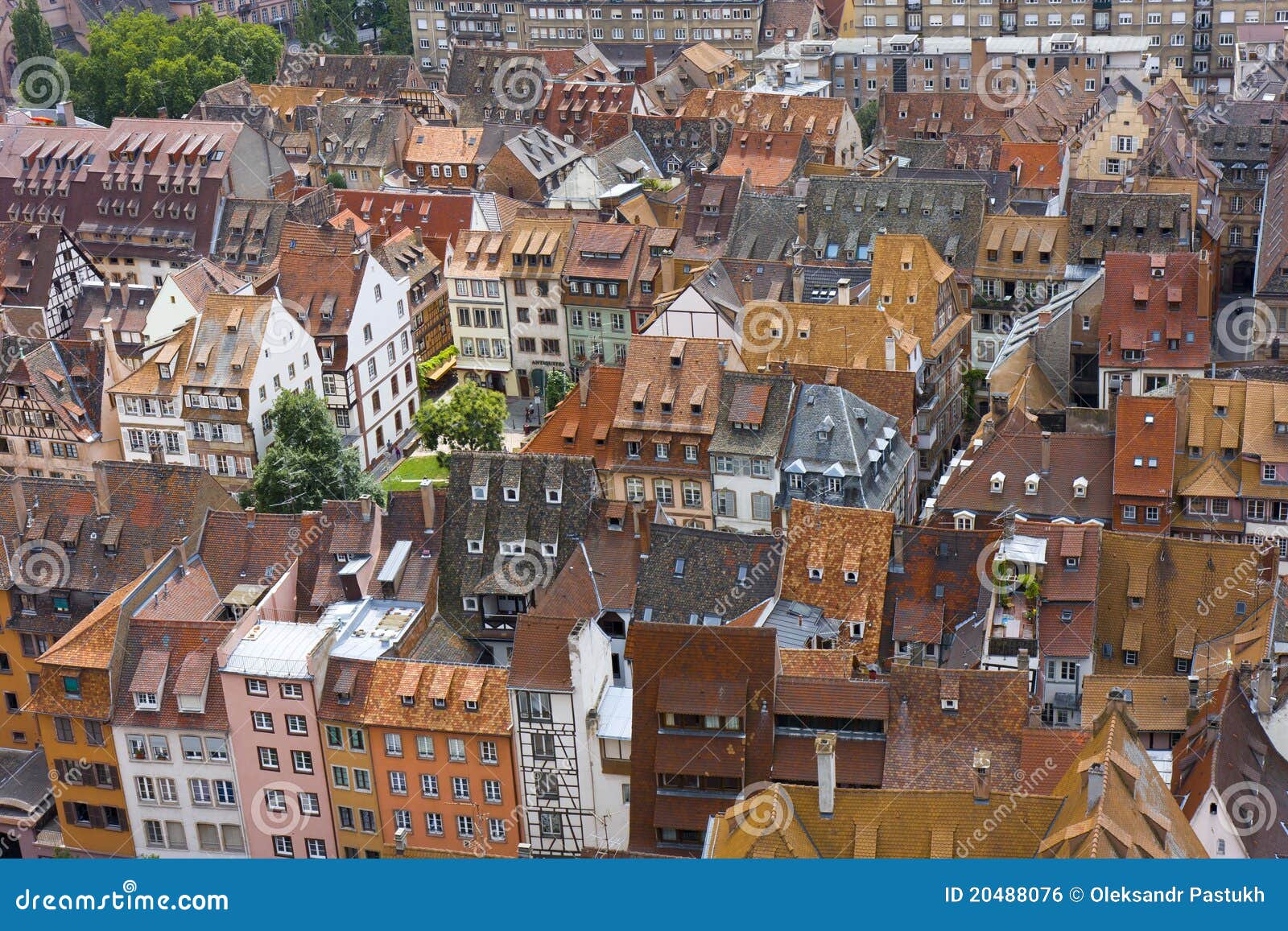 Tiled building roofs stock photo. Image of residential - 20488076