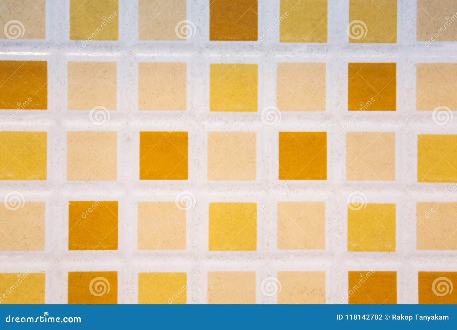 Tiled Floor Pattern Background, Small Square Colorful Tiles on T Stock ...