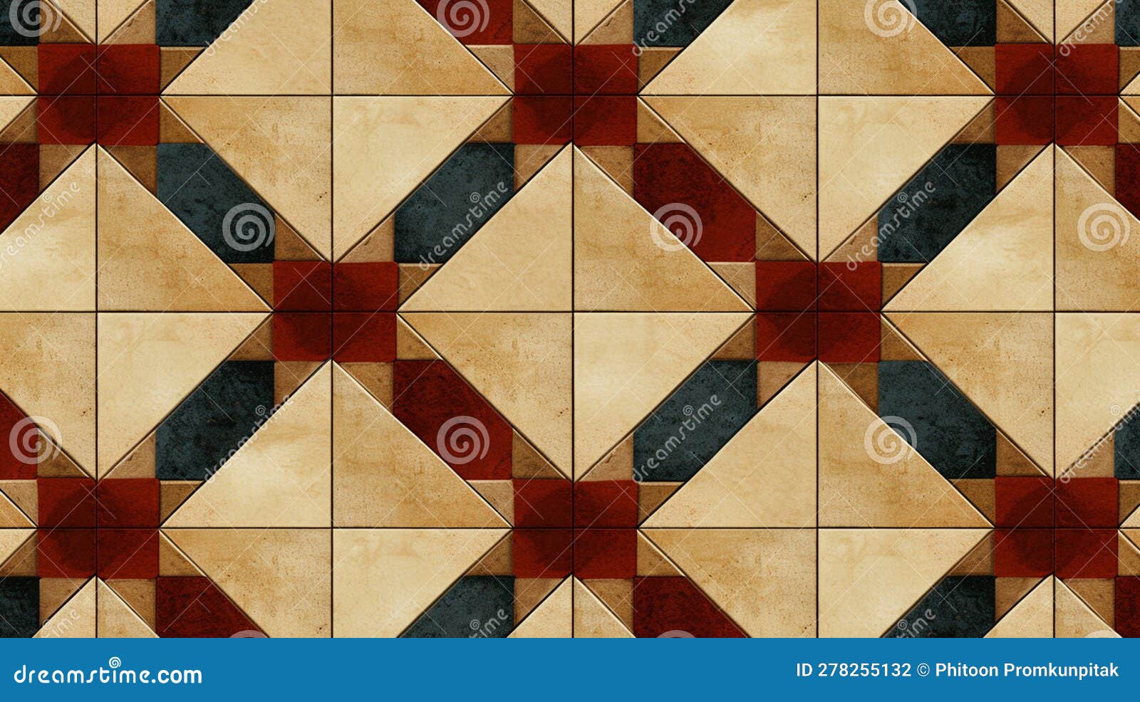 The Tiled Mosaic Flooring Features a Stunning Geometrical Pattern ...