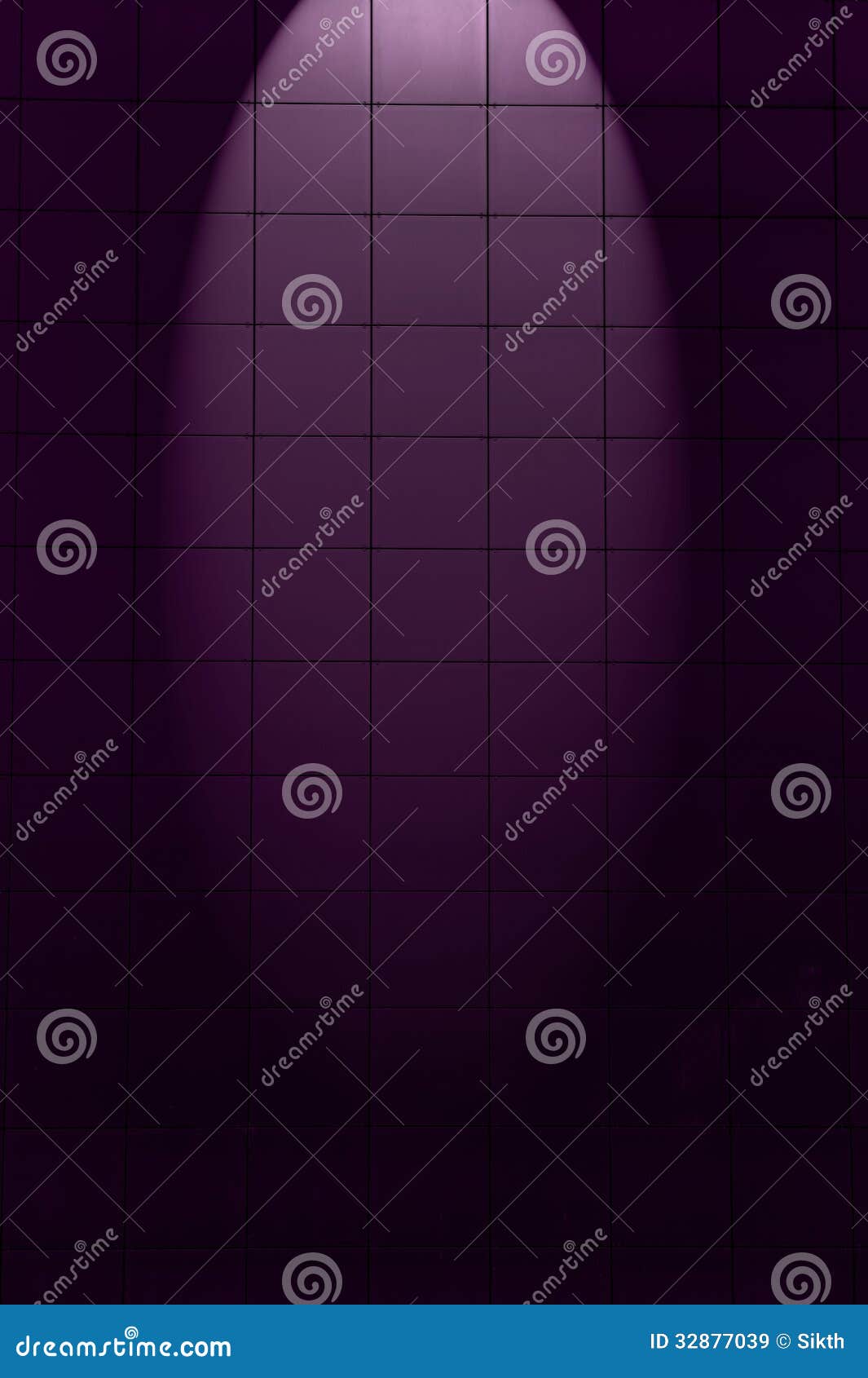 Tiled Purple Background with Spotlight Stock Image - Image of surface ...