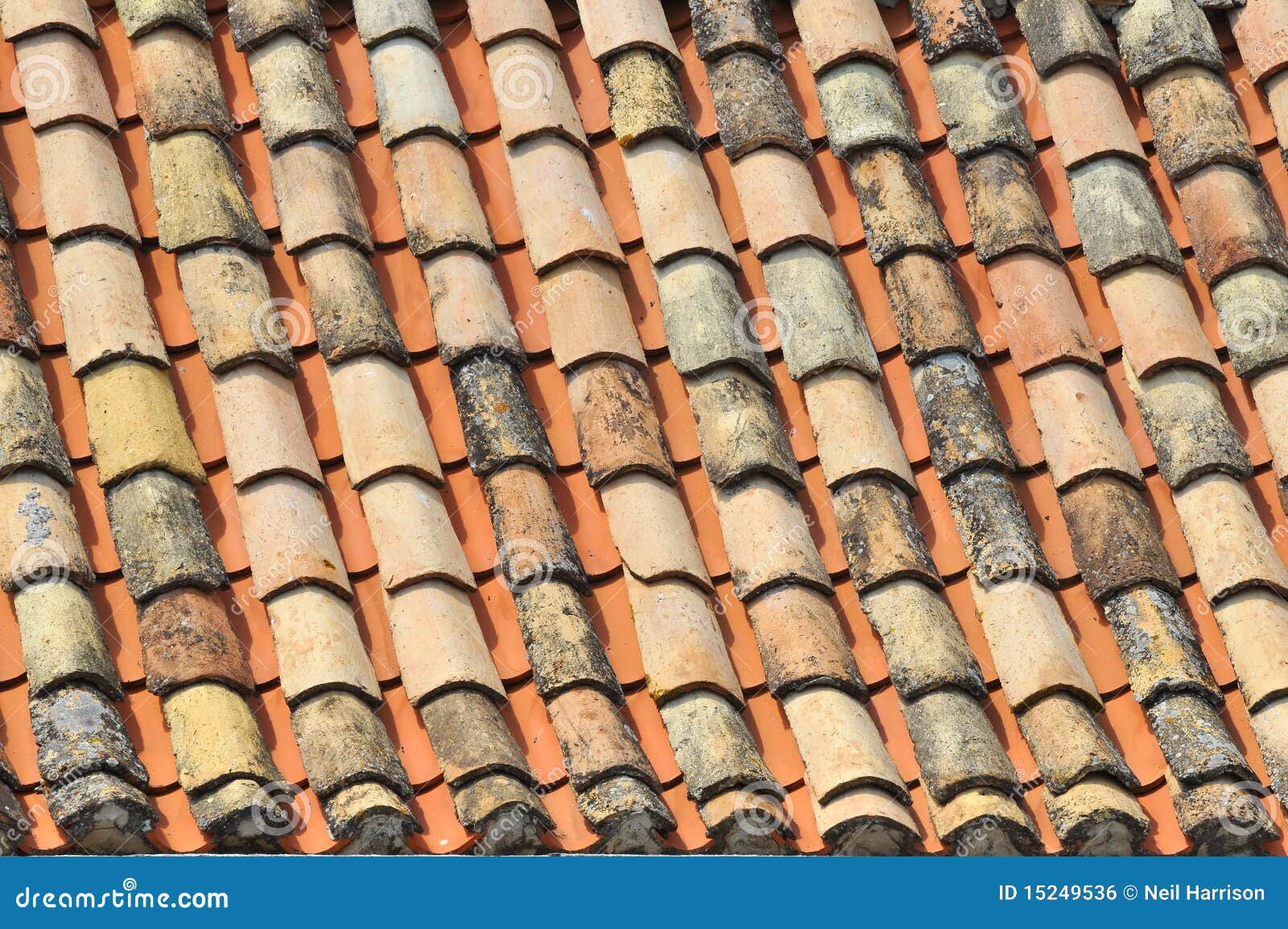 Tiled roof stock photo. Image of tile, overlap, architecture - 15249536