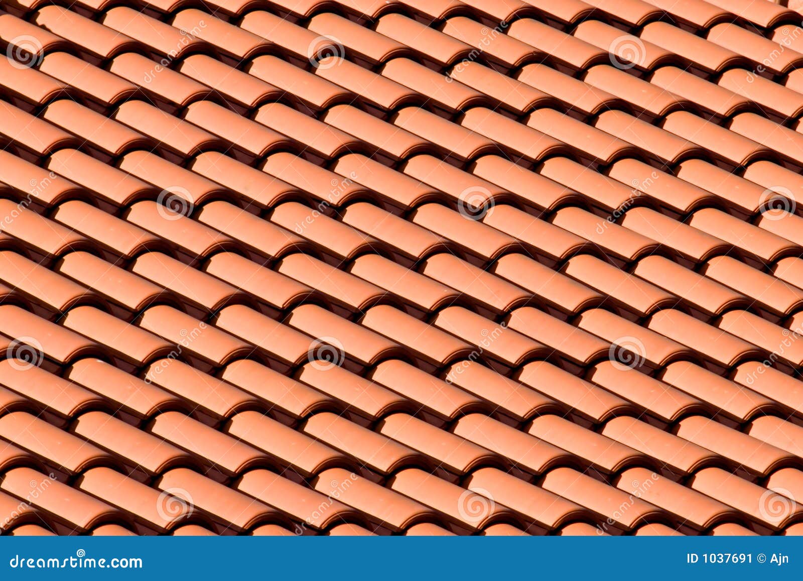 Tiled Roof Top stock image. Image of tile, abstract, brick - 1037691
