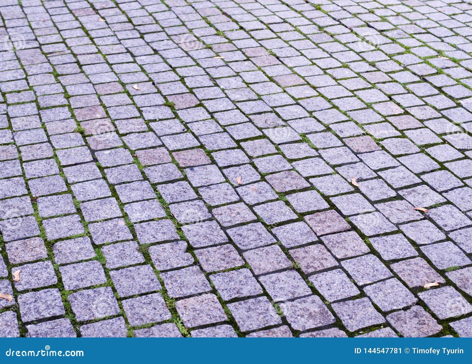 Tiled Sidewalk with Perspective View. Background, Urban. Stock Image ...