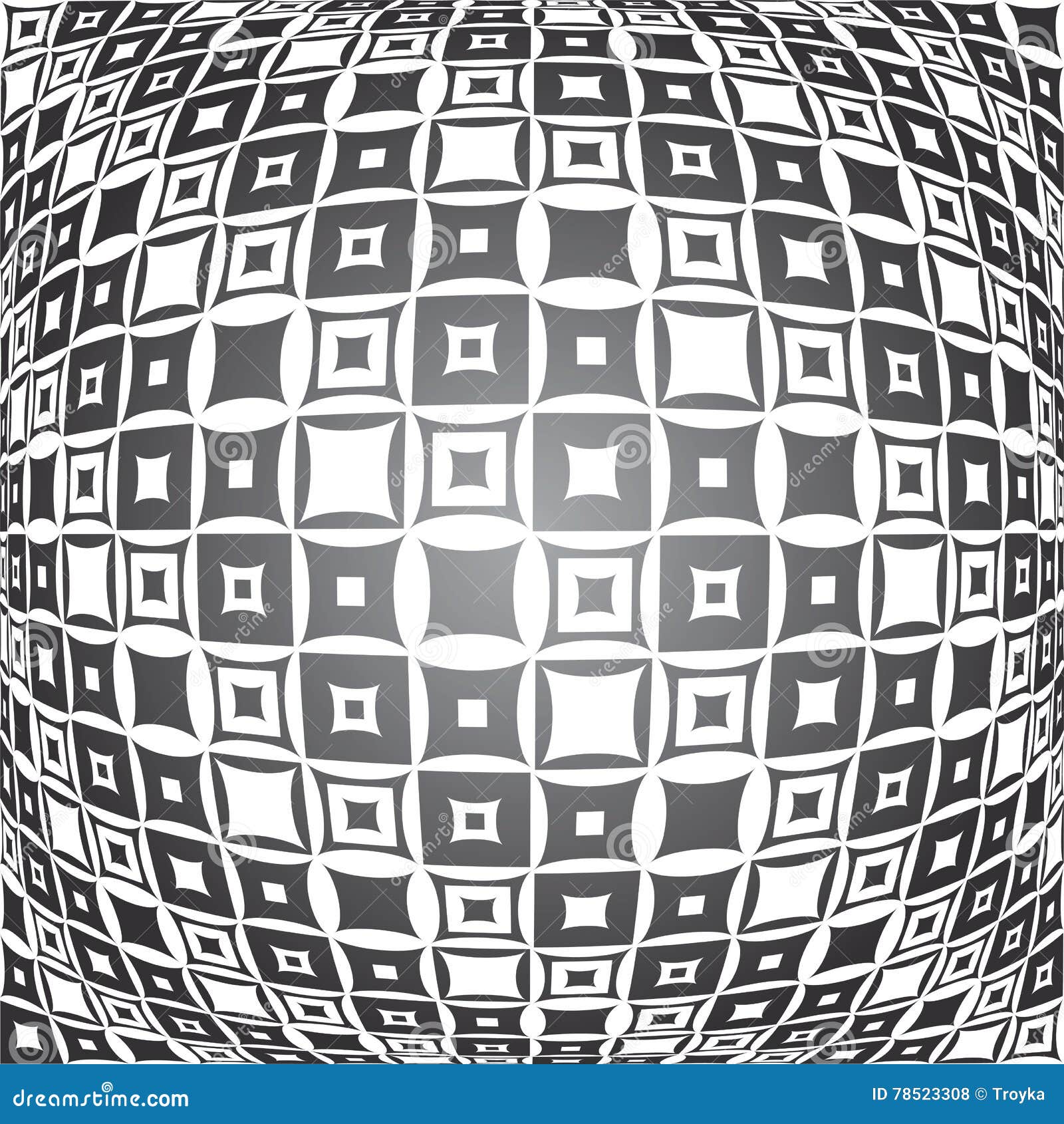 Surface With Convex And Concave Hemispheres Stock Photography ...