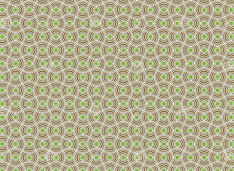 Tiled Vector Concentric Circle Pattern Abstract Design for Backgrounds ...