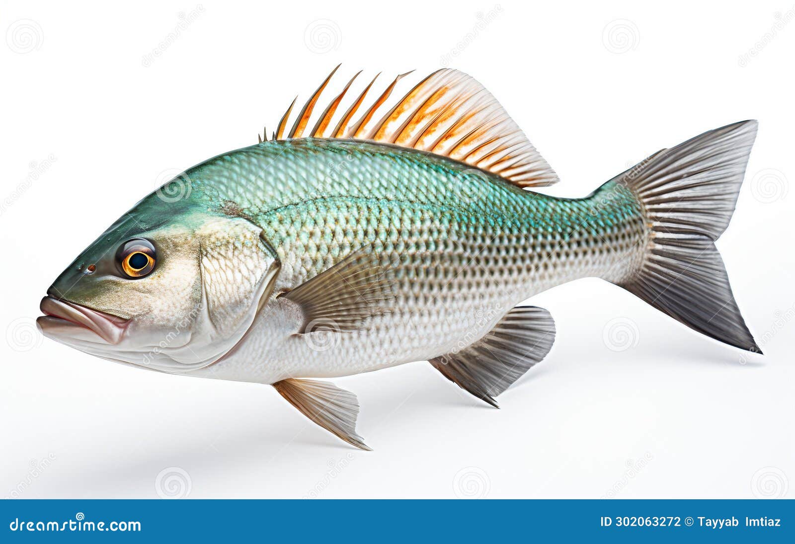 Tilefish Isolated On Transparent Background. Royalty-Free Stock ...