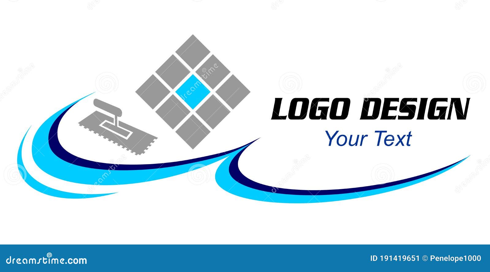 Tiler Man Installing Ceramic Floor Tiles Vector | CartoonDealer.com ...